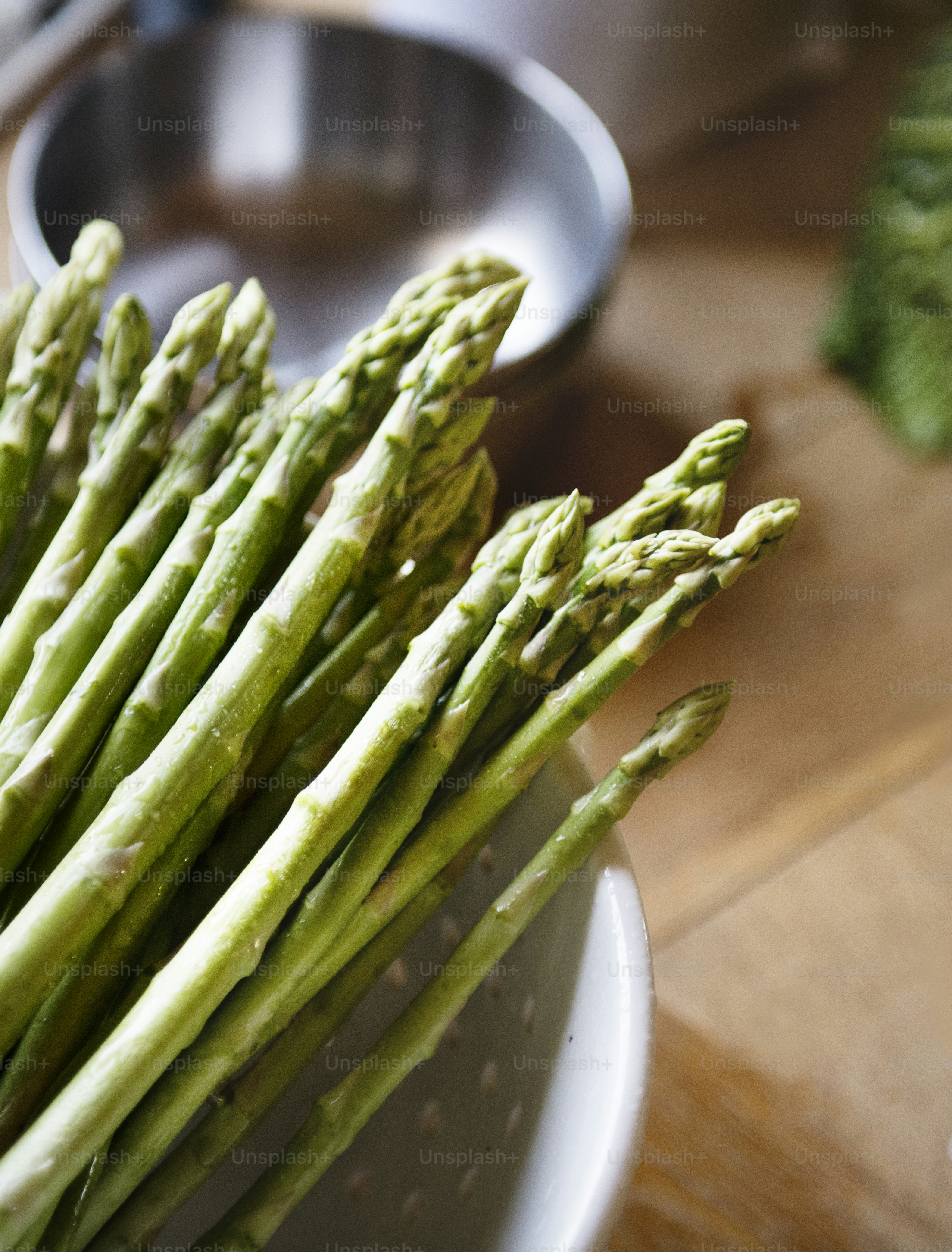 Rezeptidee für frische Spargel-Food-Fotografie Foto – Bild zum Thema ...