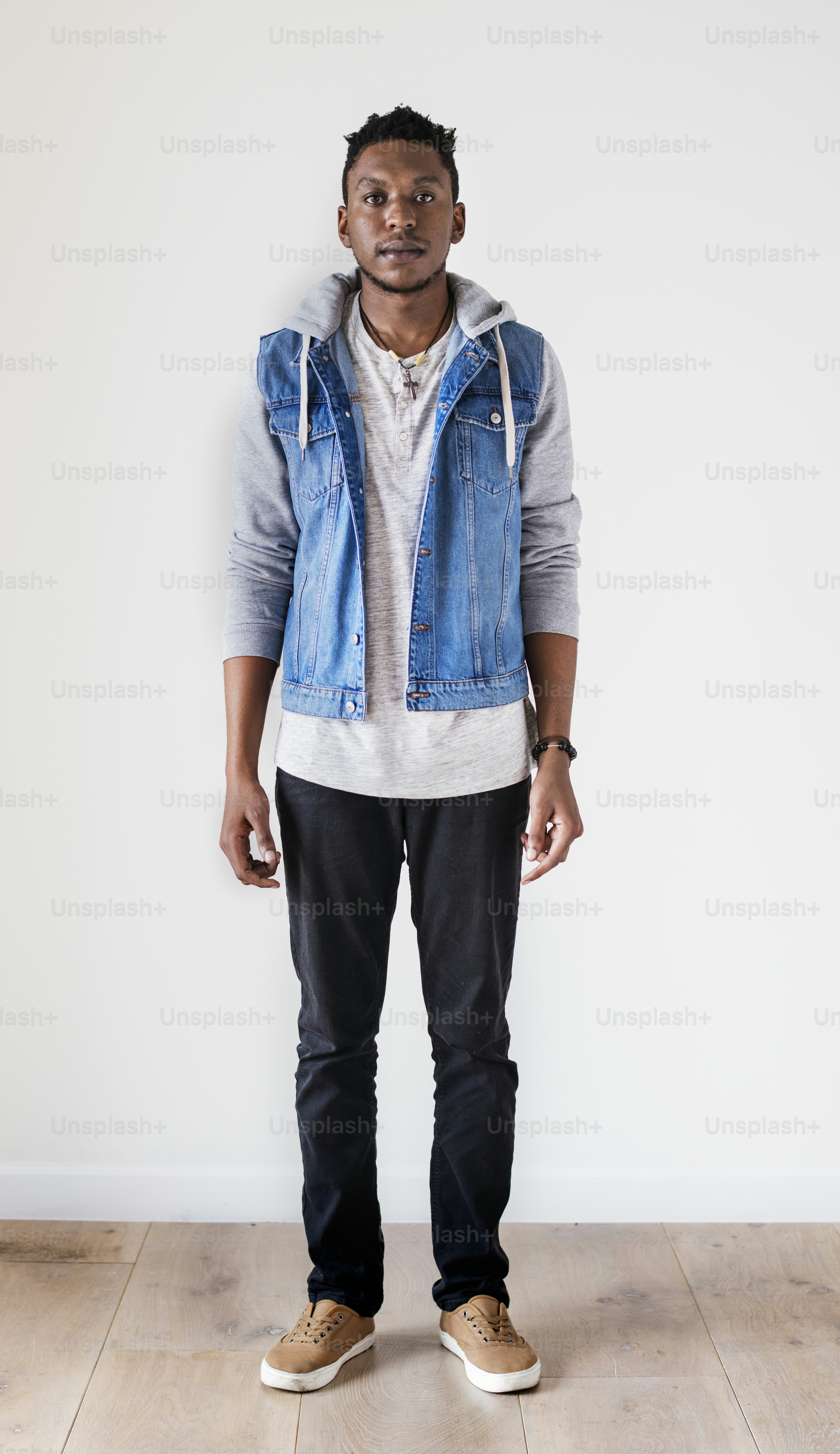 African ethnicity man portrait shoot in a studio photo – Black people ...