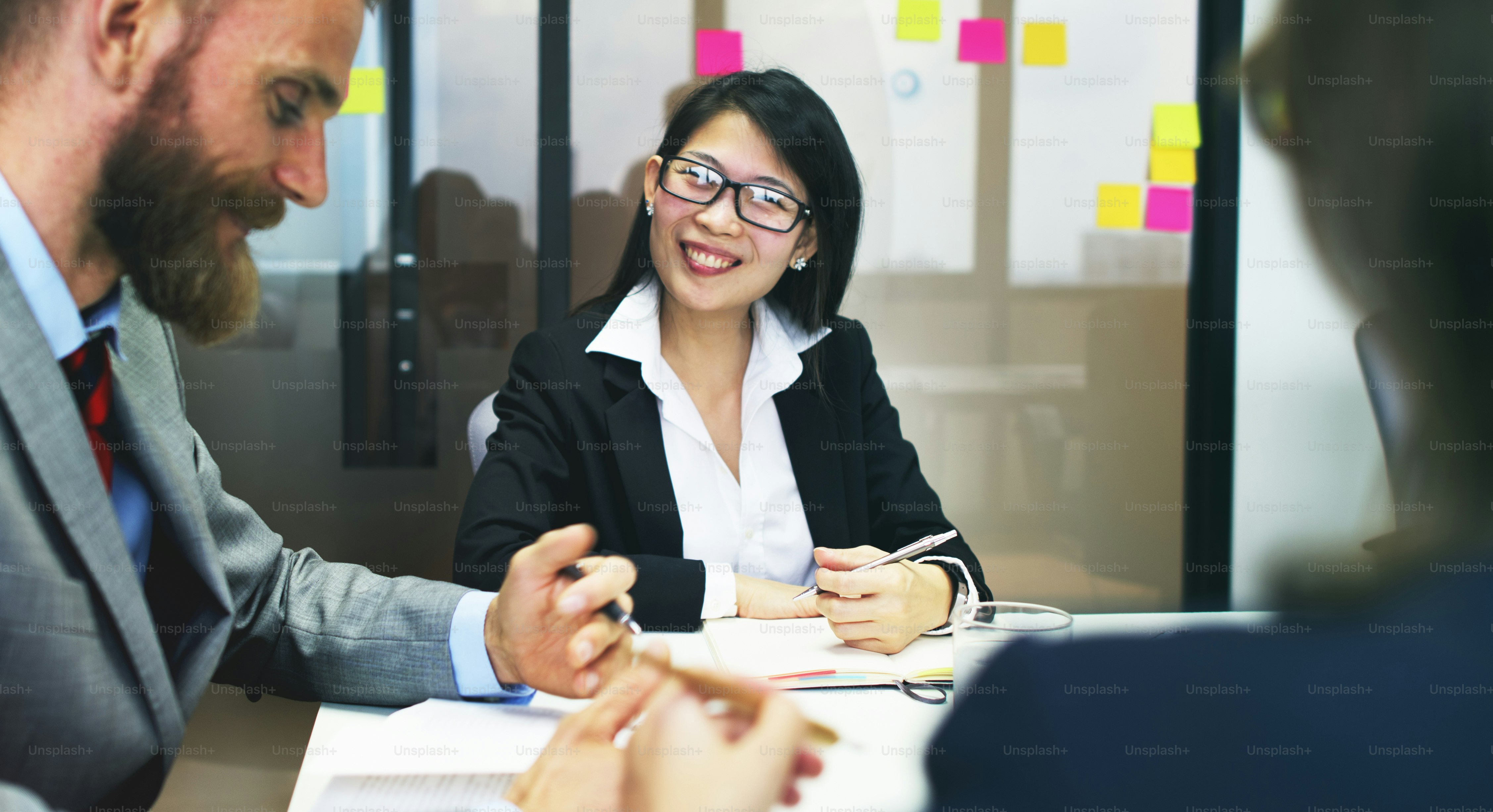 Business Meeting Discussion Conference Planning Concept photo – Meeting ...