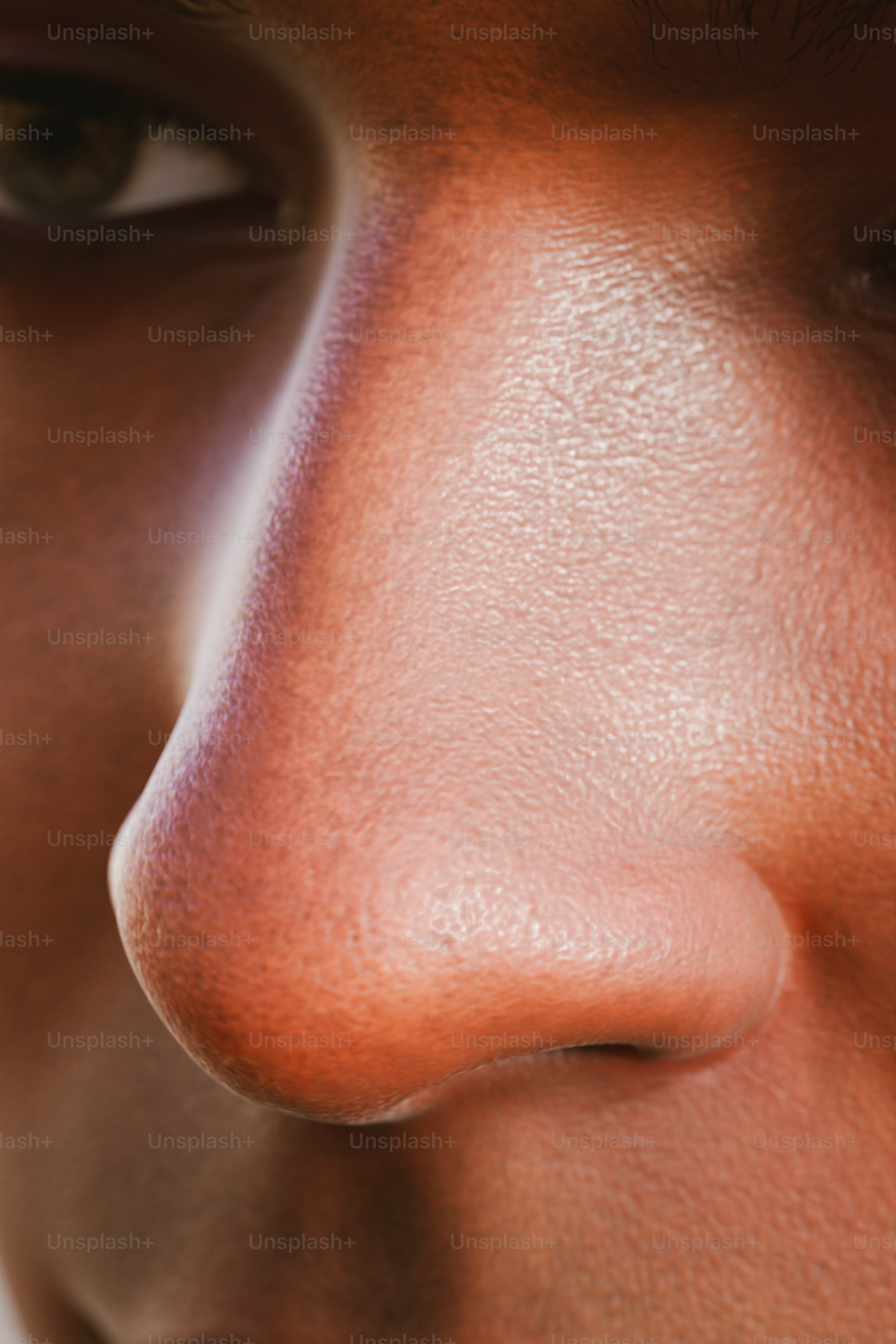 A close up of a man's nose and nose photo – Human Image on Unsplash
