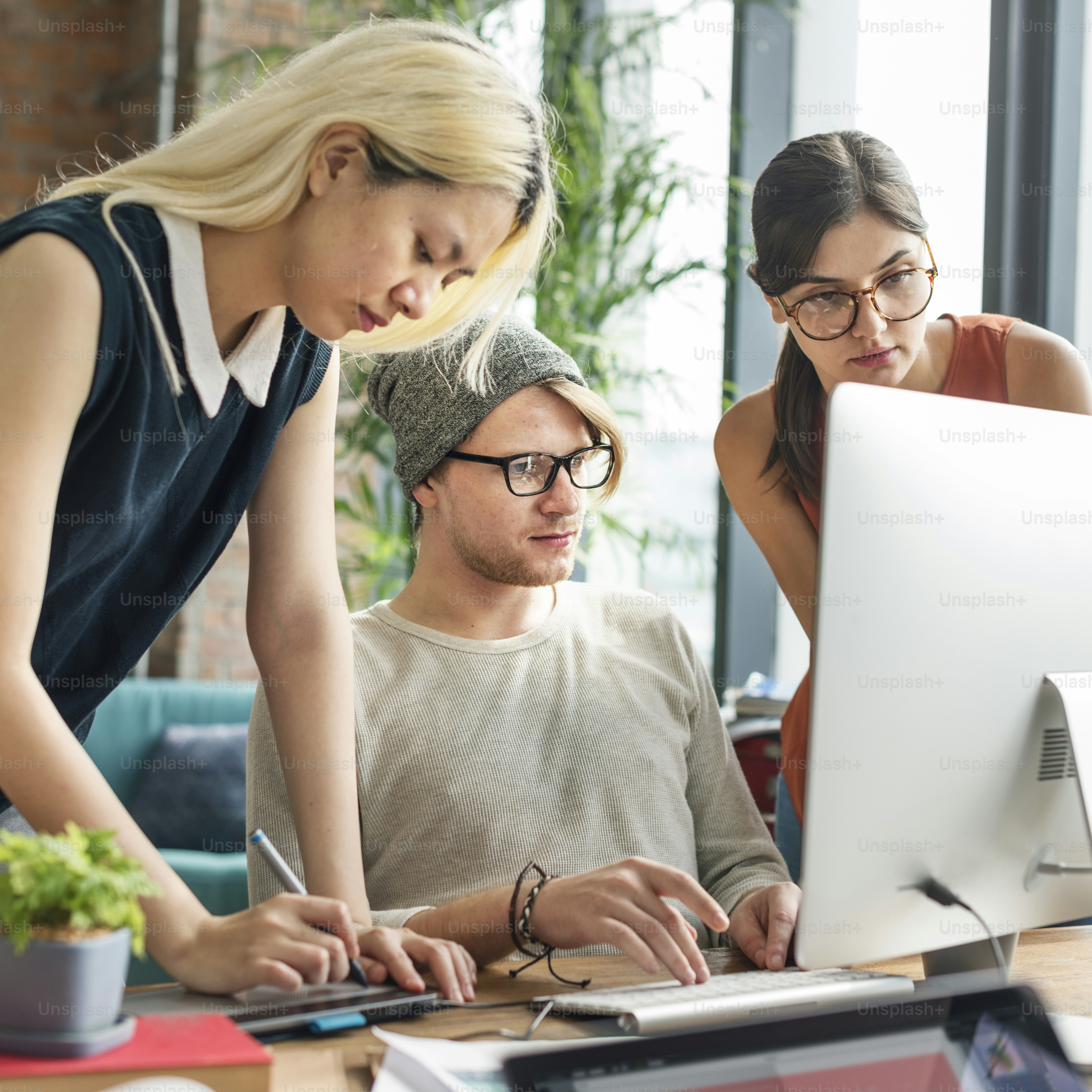 Teamwork Together Professional Occupation Concept photo – Business ...