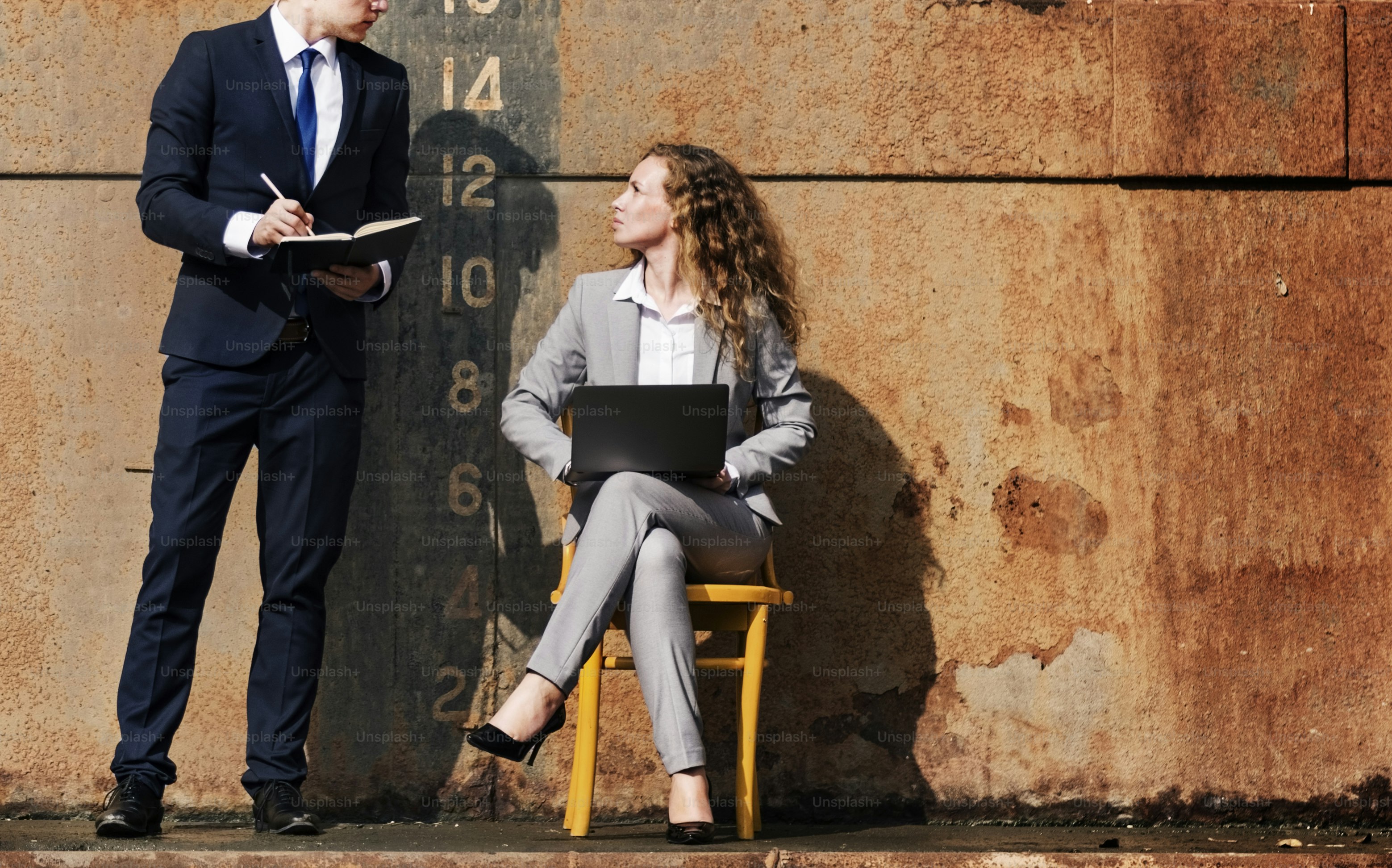 Architecture Blueprint Built Business Cooperation Concept photo ...