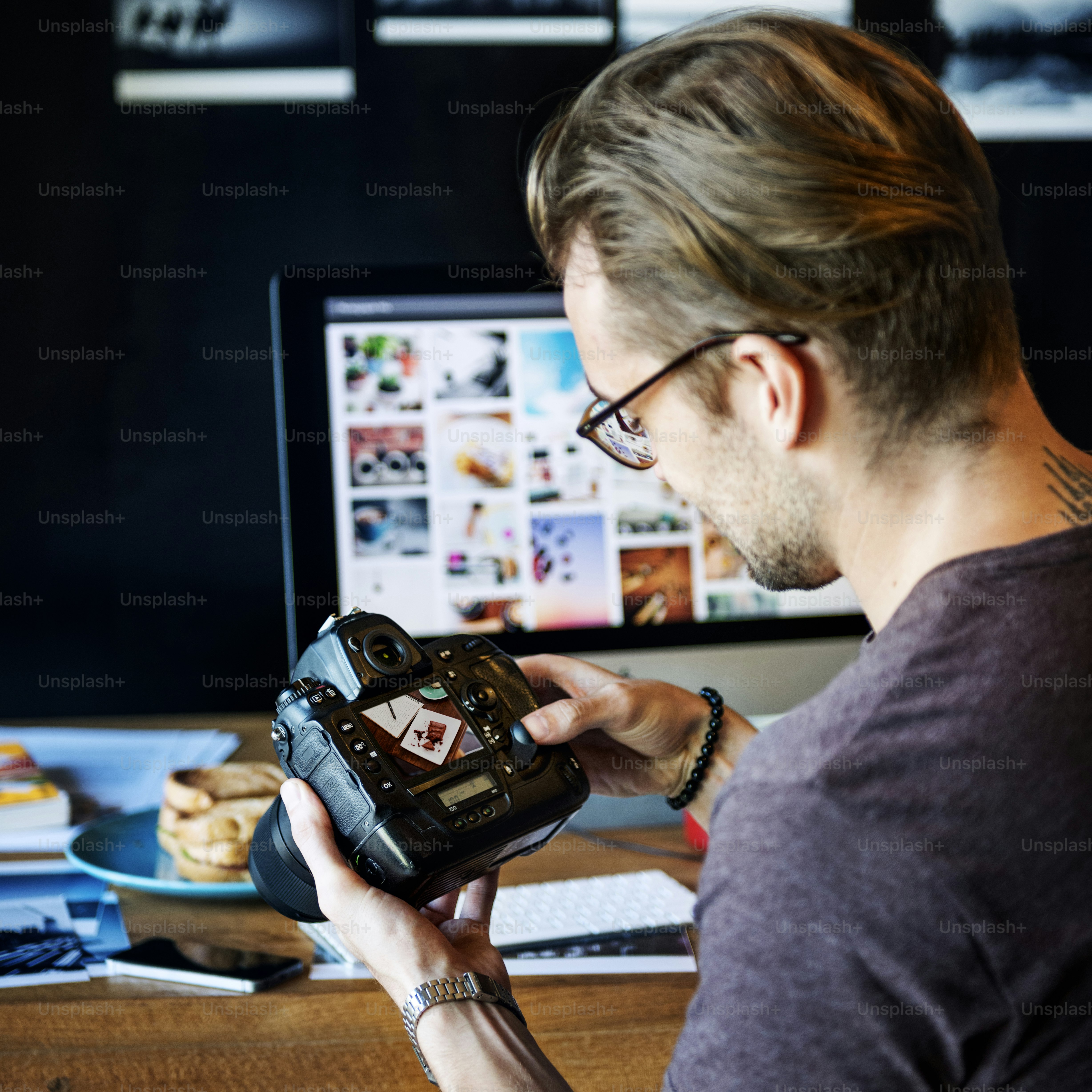 Camera Photography Design Studio Editing Concept photo – Business Image ...