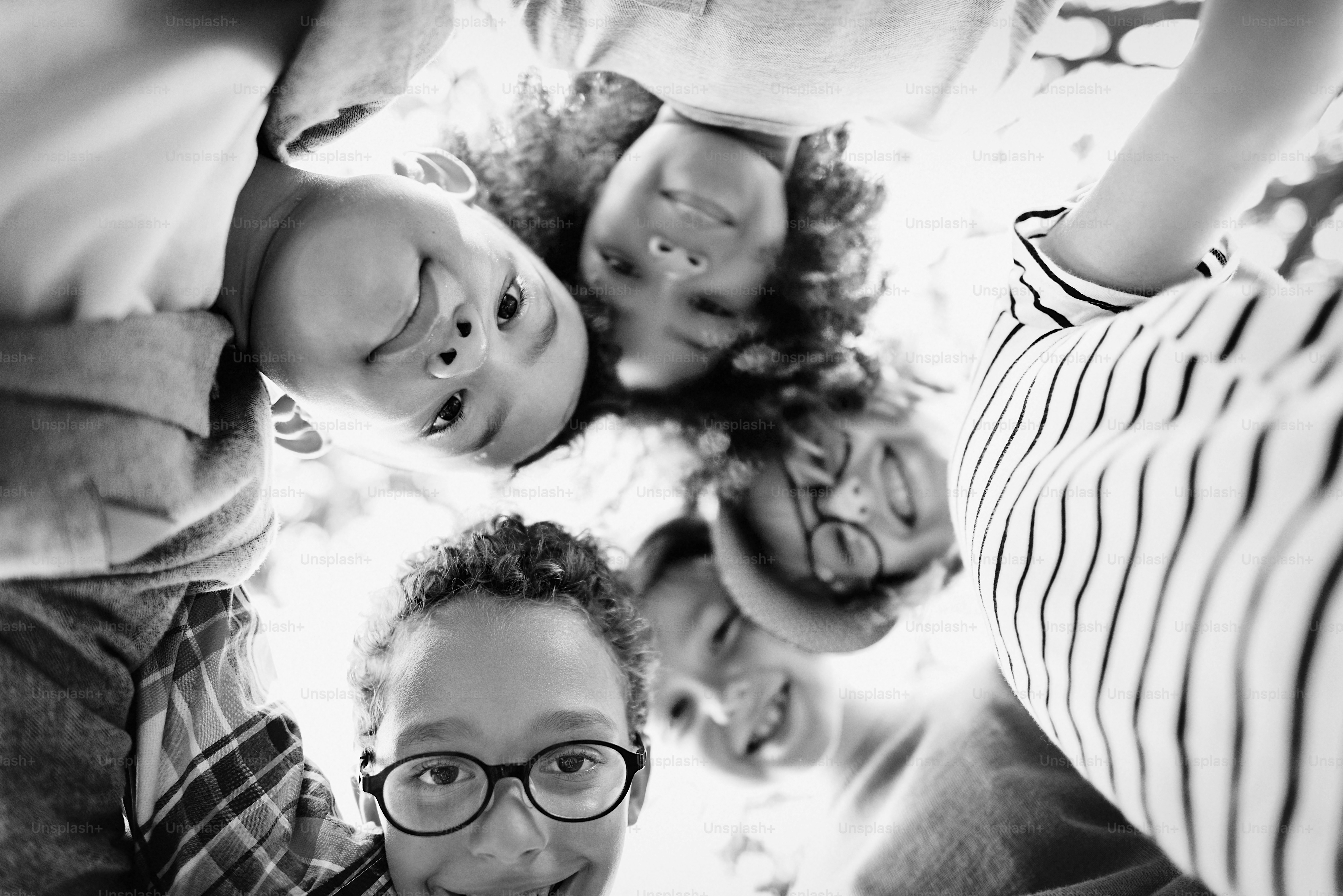 Children Friendship Togetherness Smiling Happiness Concept photo ...