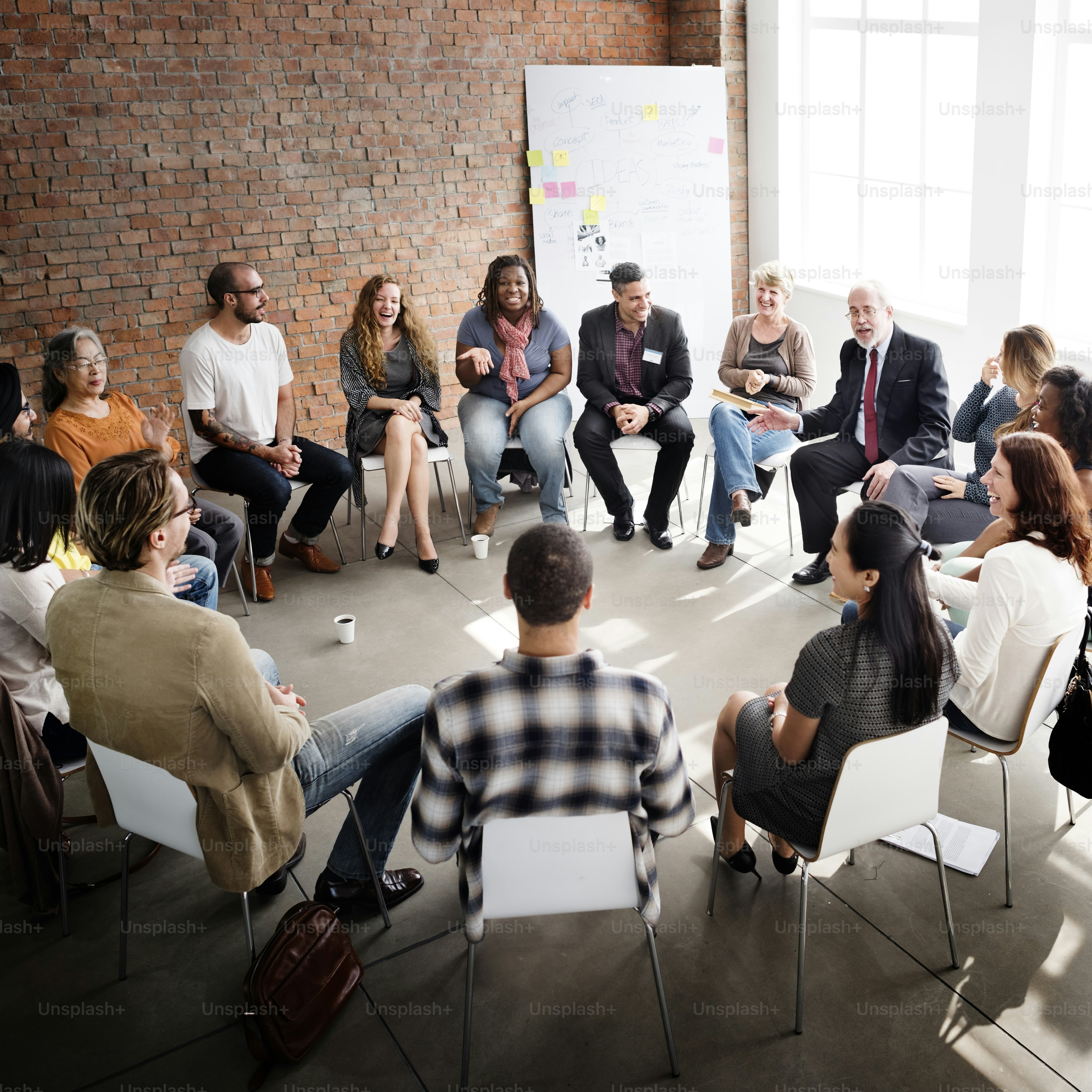 Business Team Seminar Corporate Strategy Concept photo – Board room ...