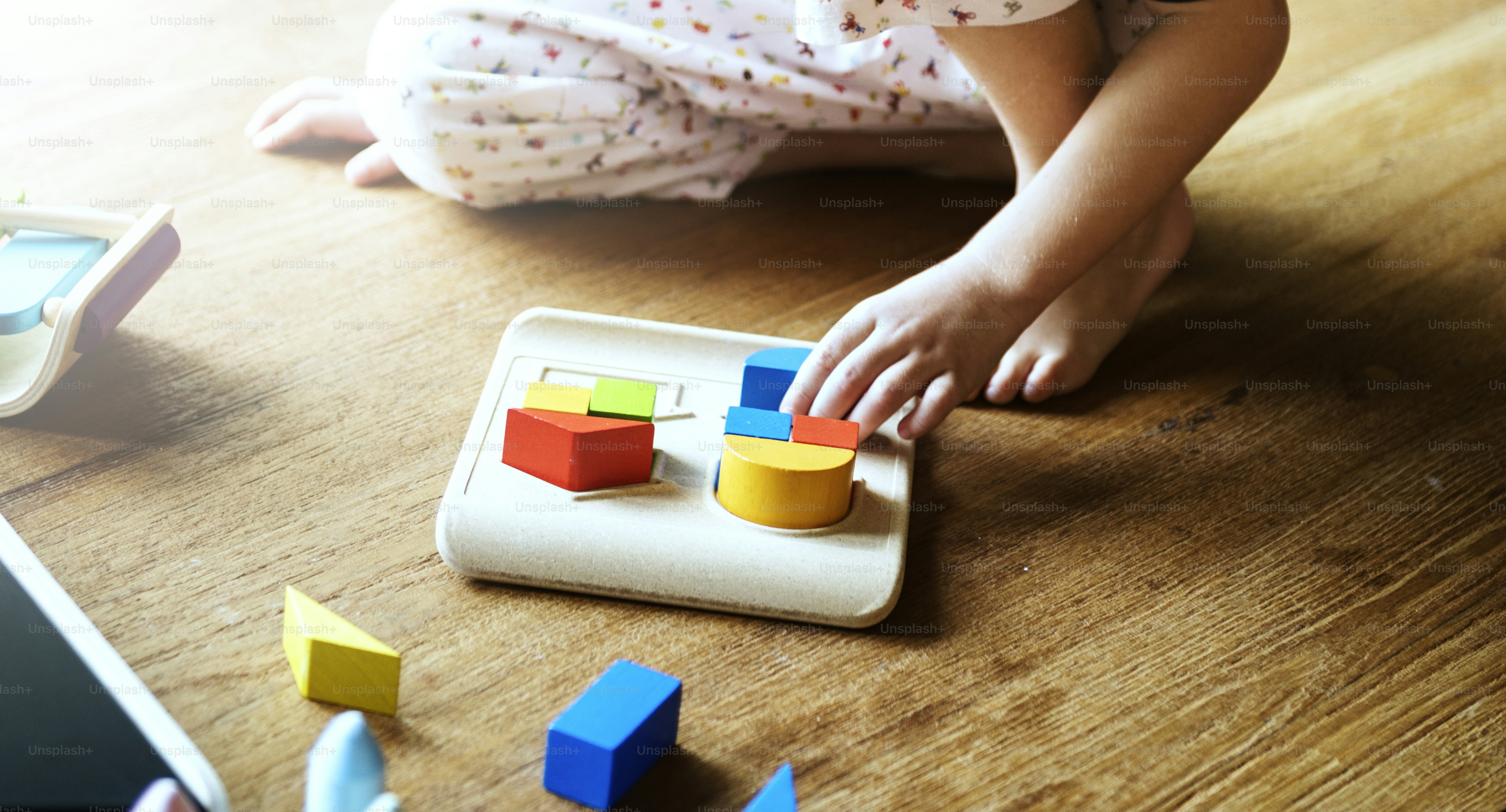 Little Girl Child Development Knowledge Education Concept photo ...