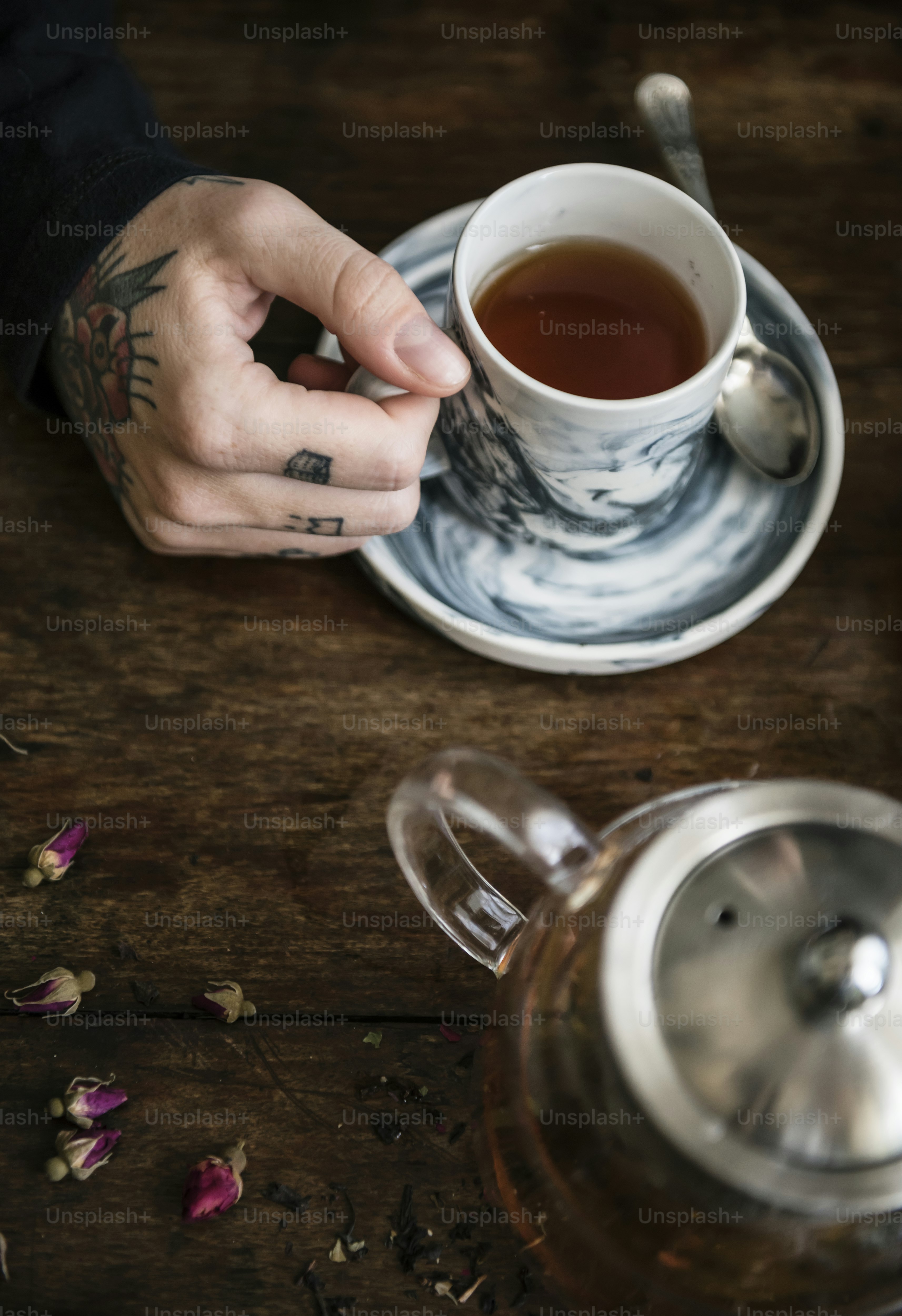 Cup of hot herbal tea photo – Relaxation Image on Unsplash