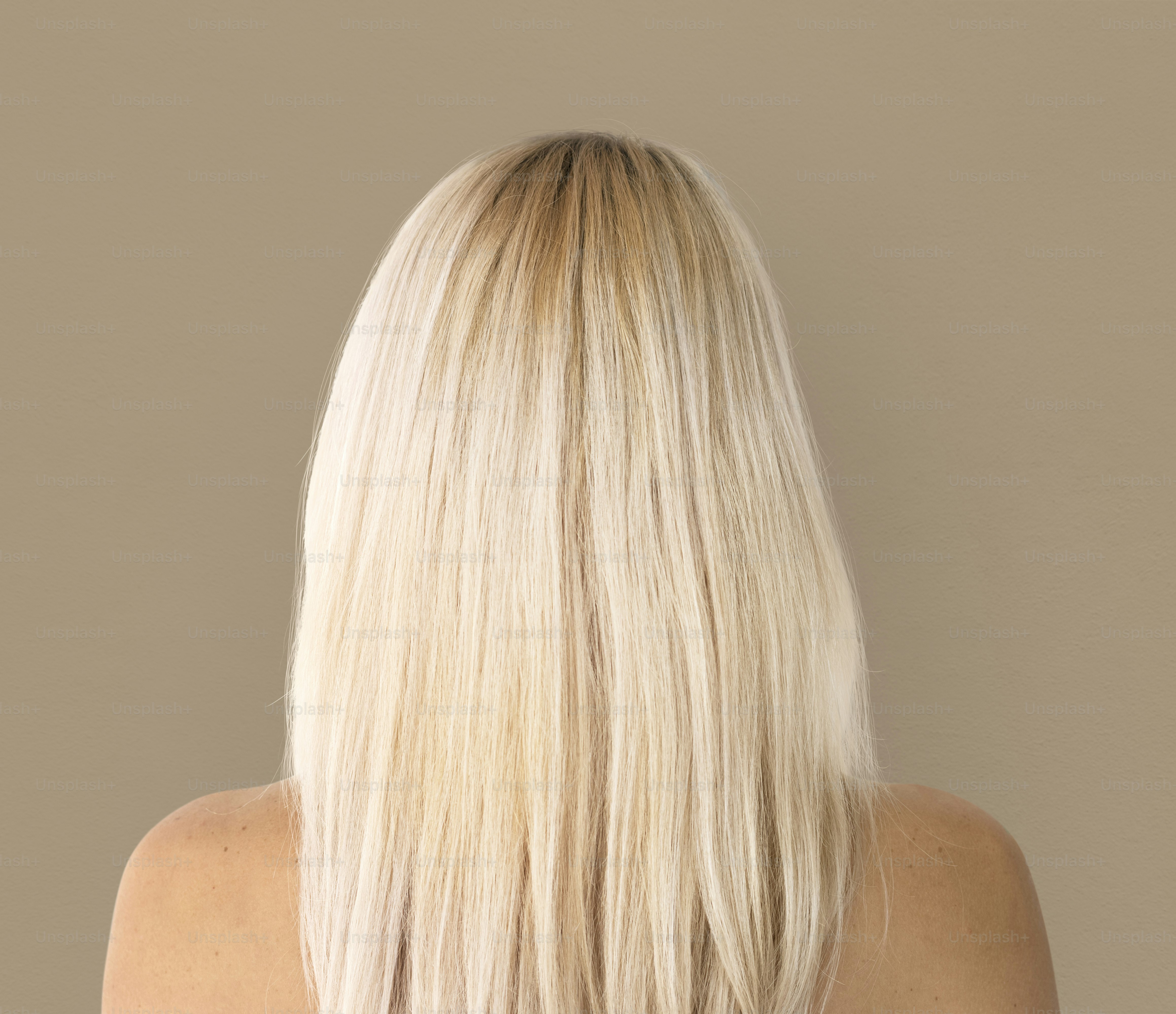 Woman standing and posing for photoshoot back view photo – One woman ...