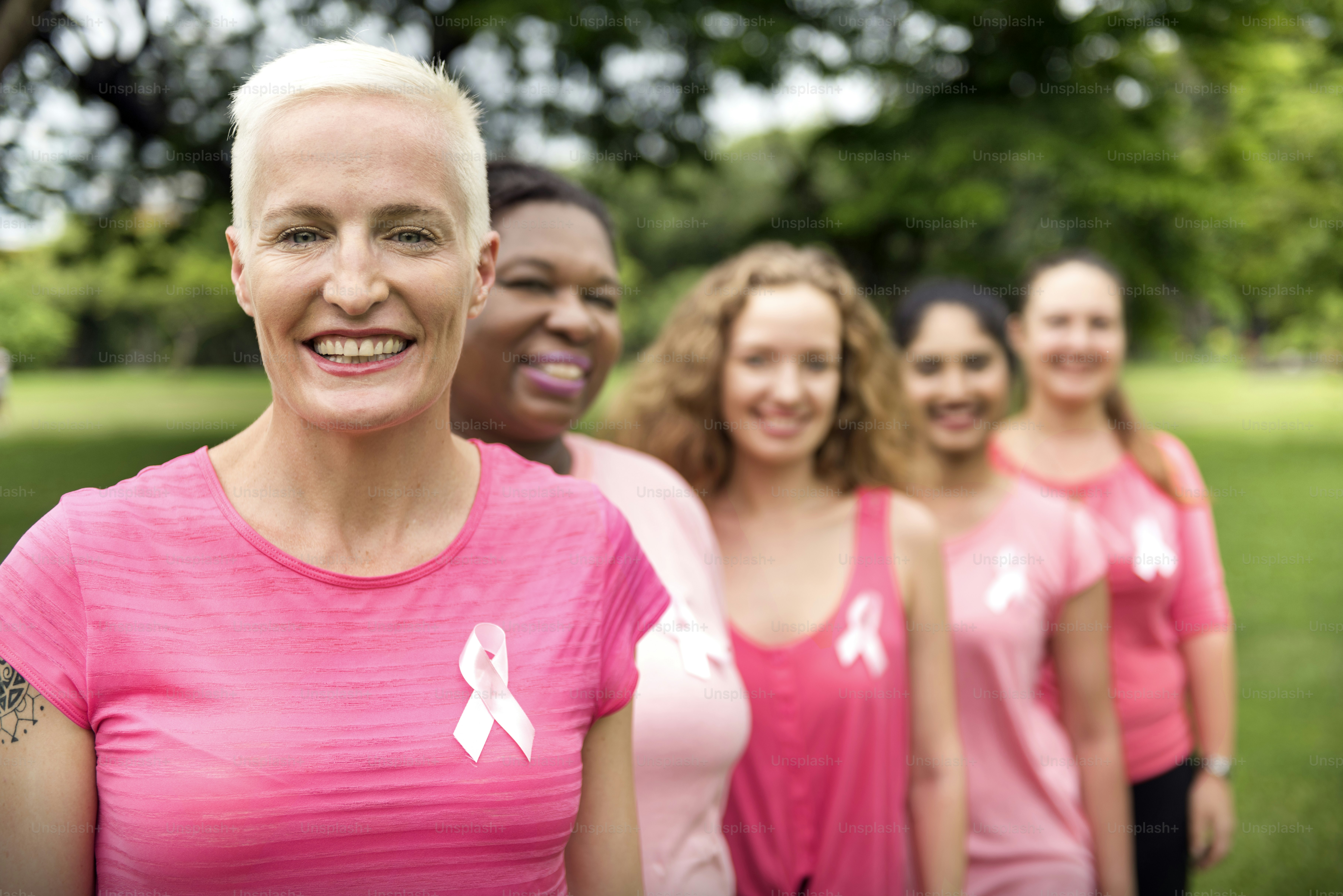 Women Breast Cancer Support Charity Concept photo – Community Image on ...