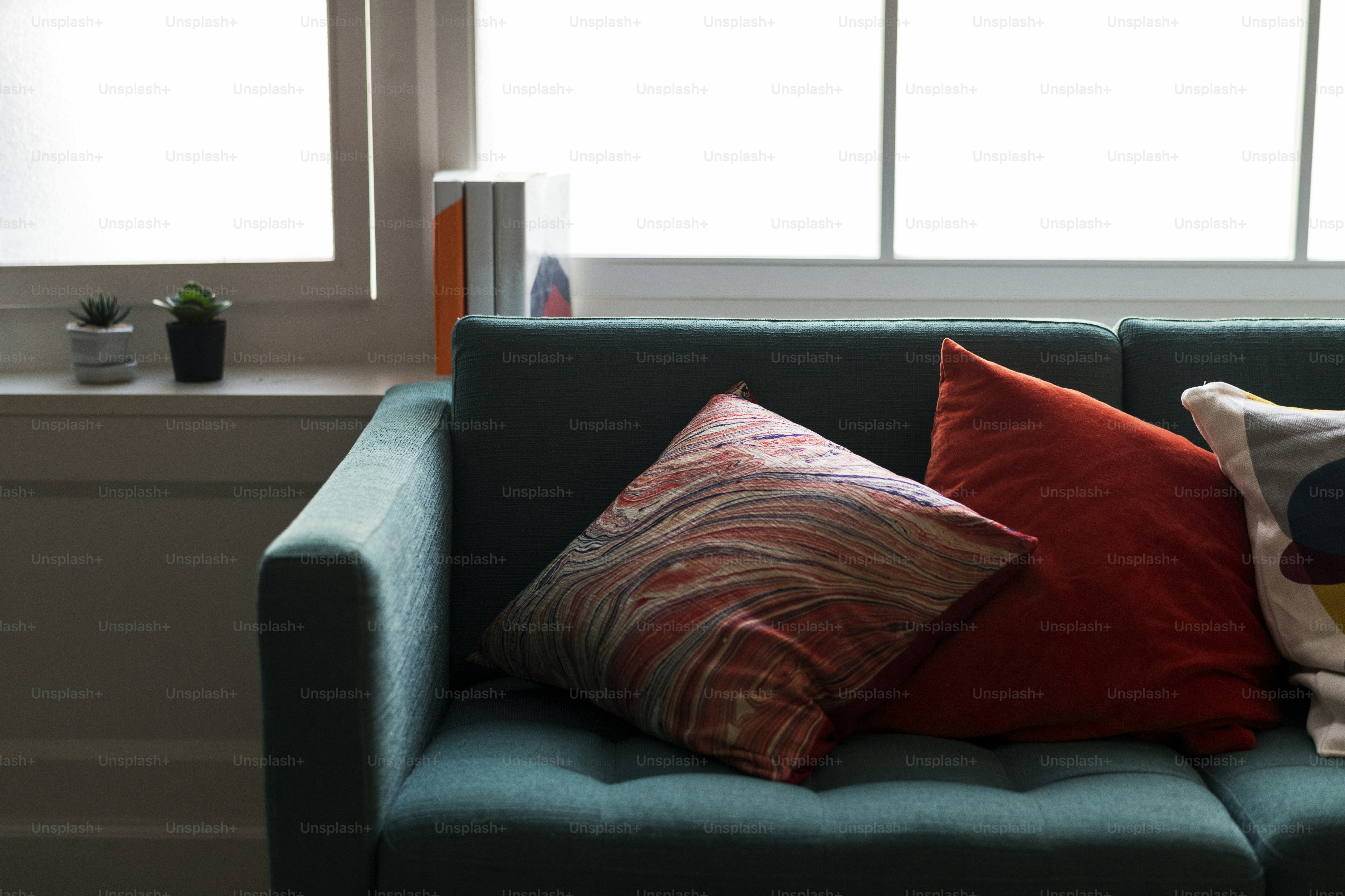 Closeup of comfy sofa photo – House Image on Unsplash