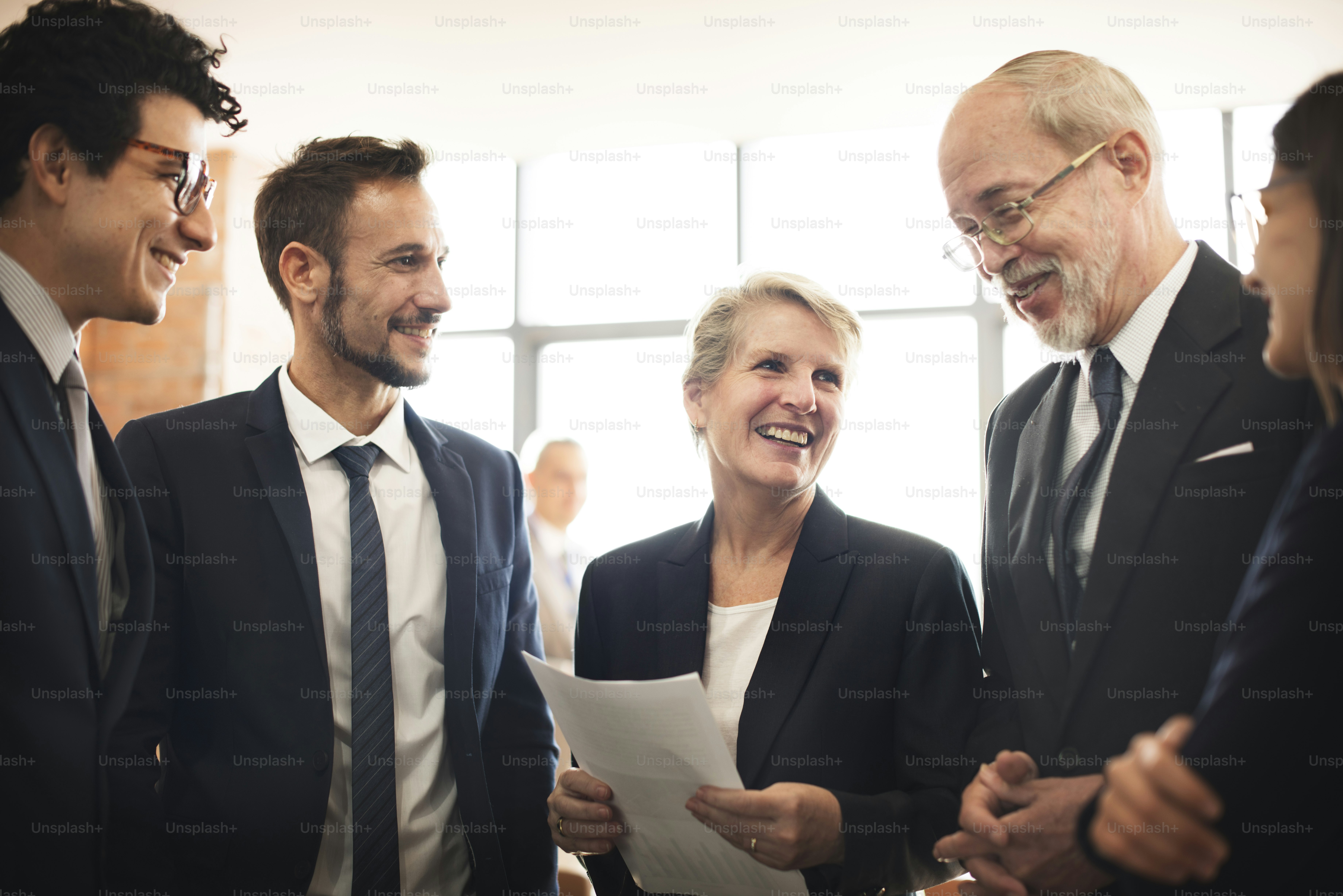 Business Team Meeting Discussion Talking Concept photo – Meeting Image ...