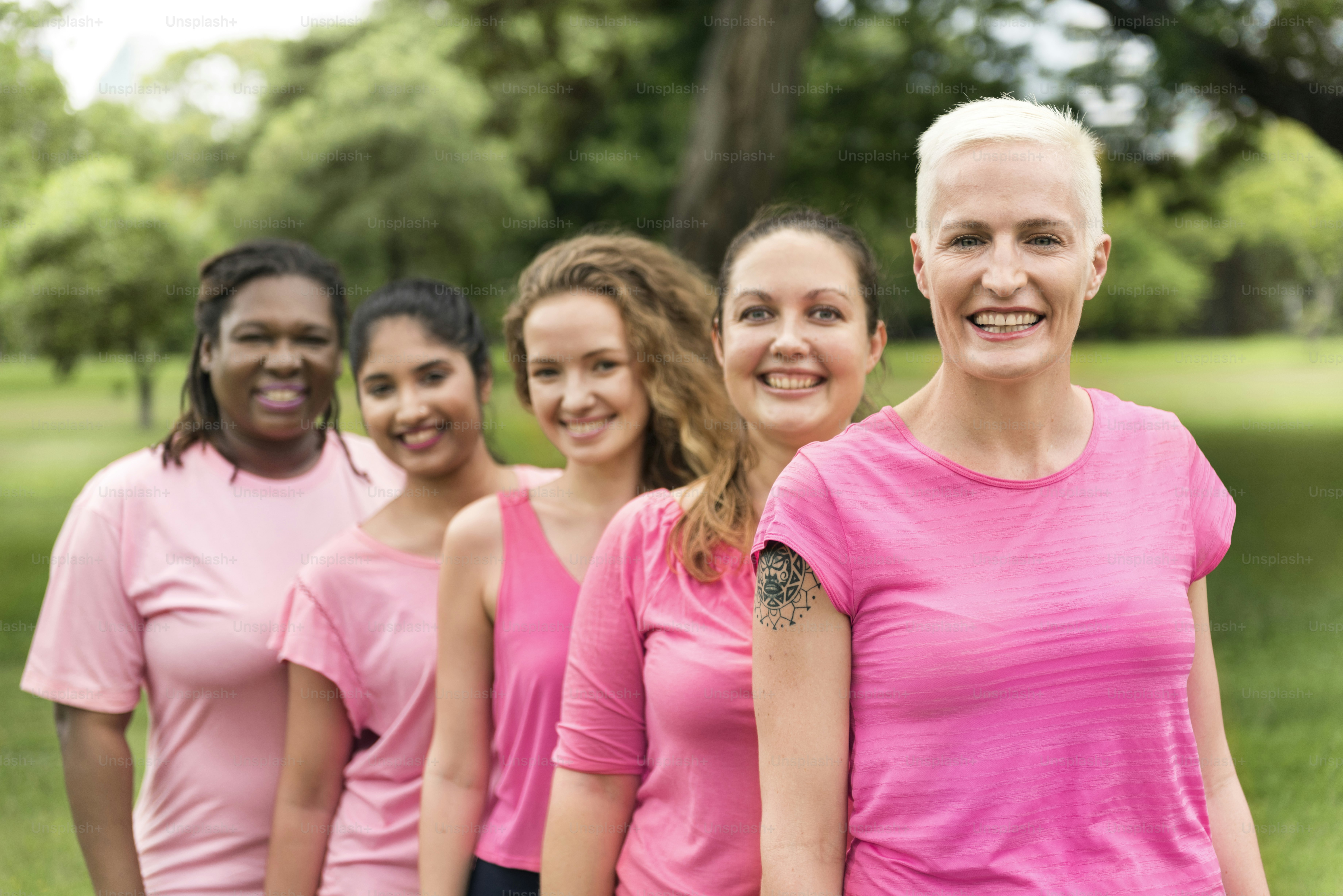 Women Breast Cancer Support Charity Concept photo – Community Image on ...