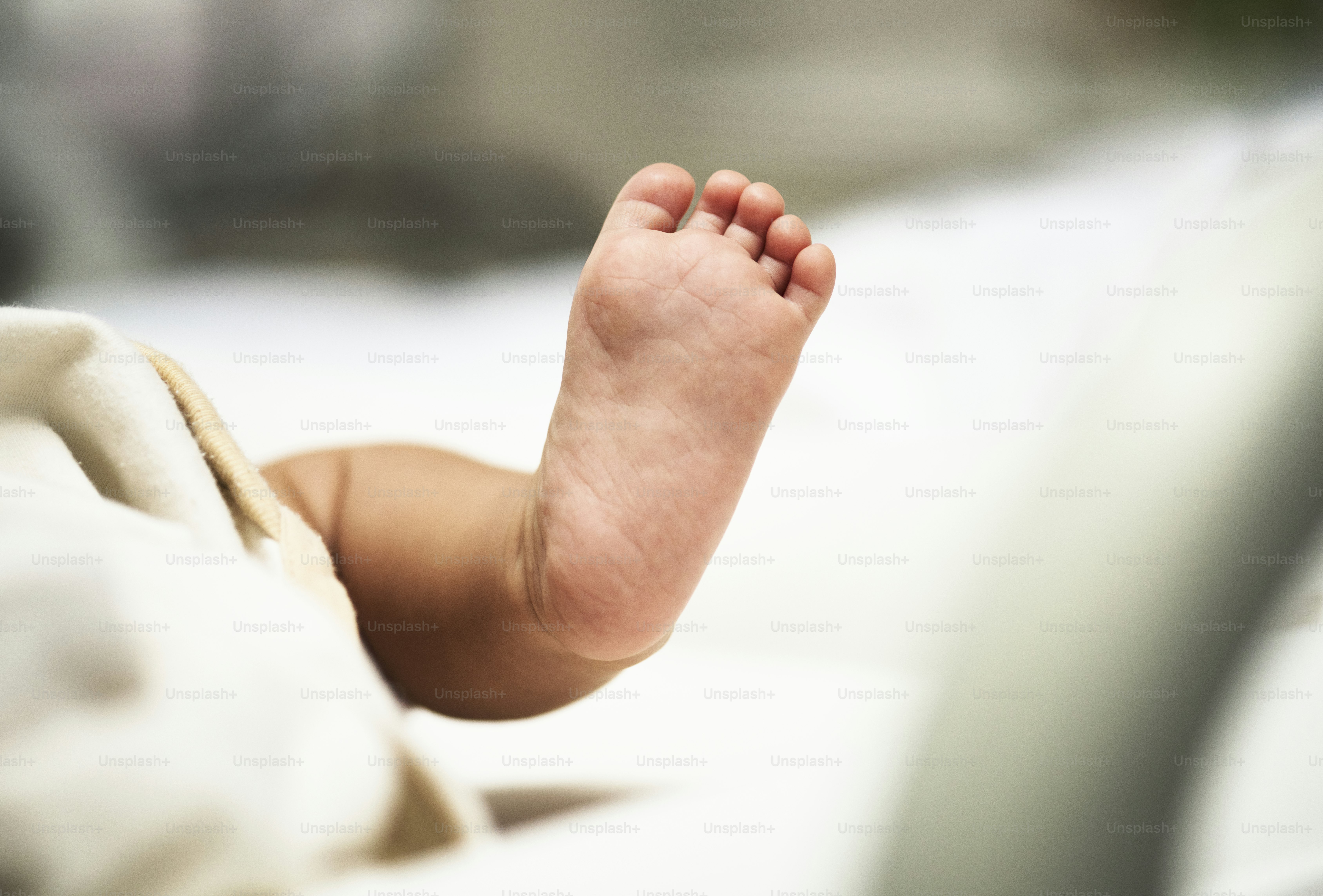El pie de un bebé recién nacido foto – Imagen de Solo para niños en ...