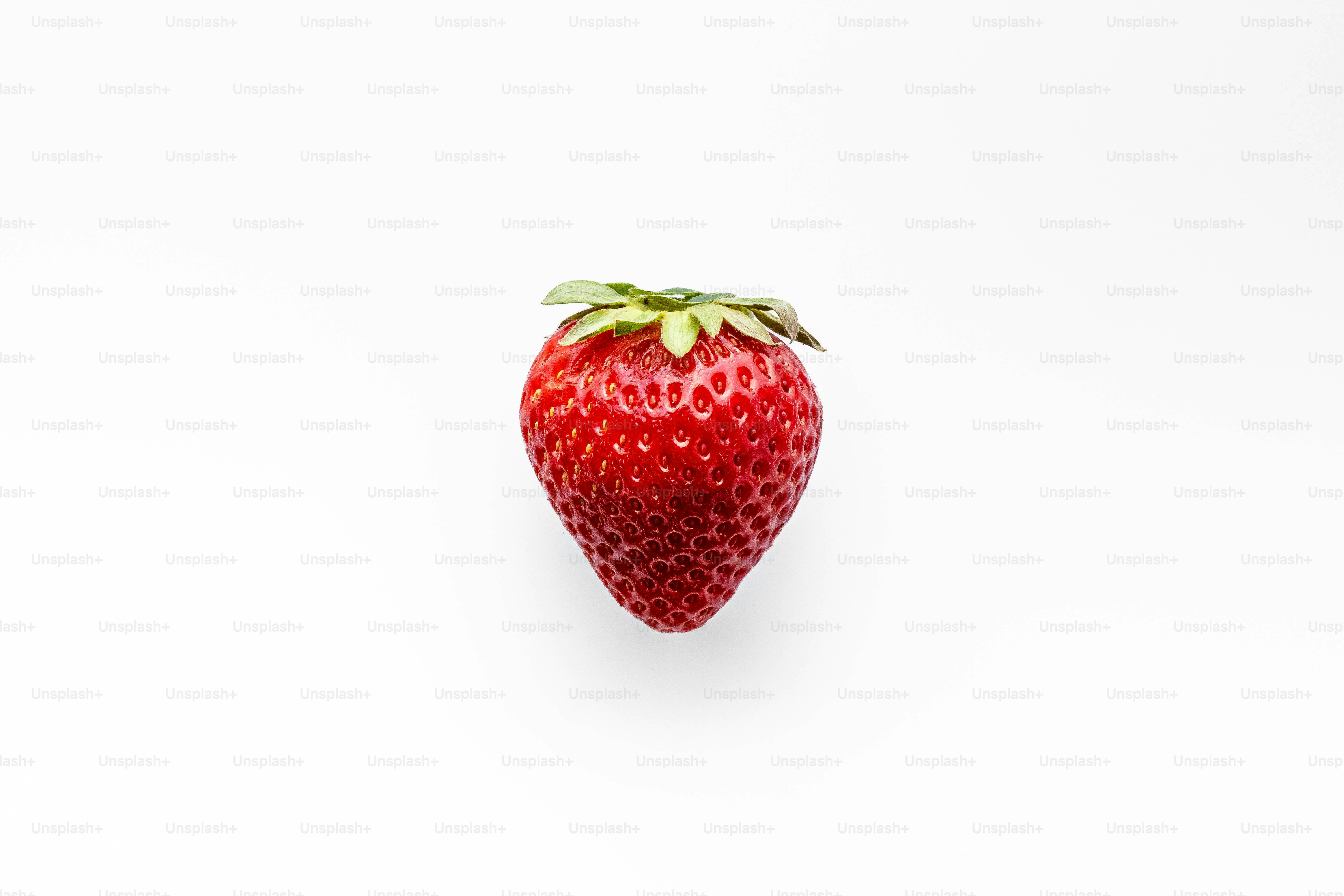 Une seule fraise sur fond blanc photo – Image de Fraises sur Unsplash