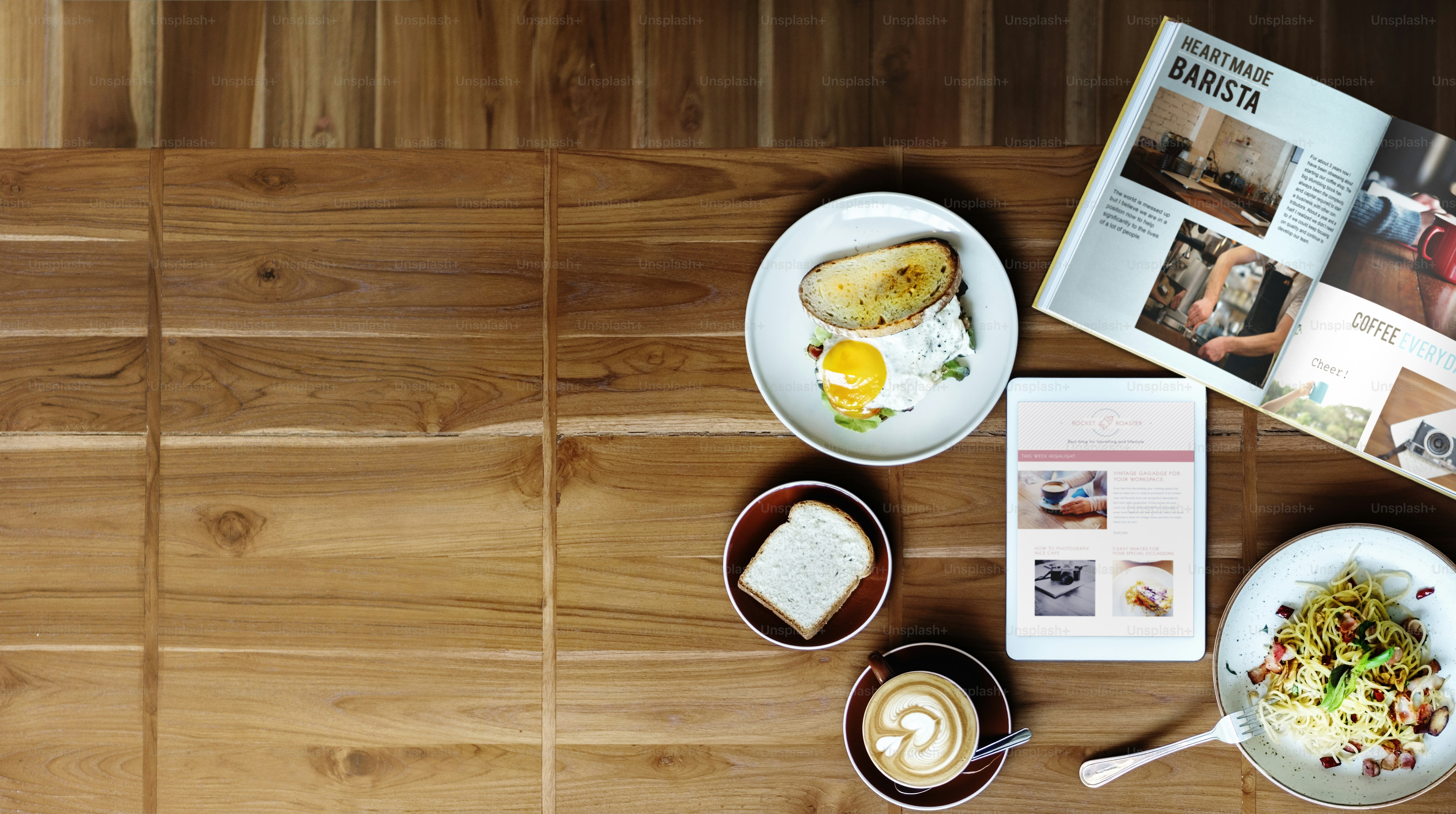 Breakfast Food Cafe Delicious Contemporary Concept photo – Brunch Image ...