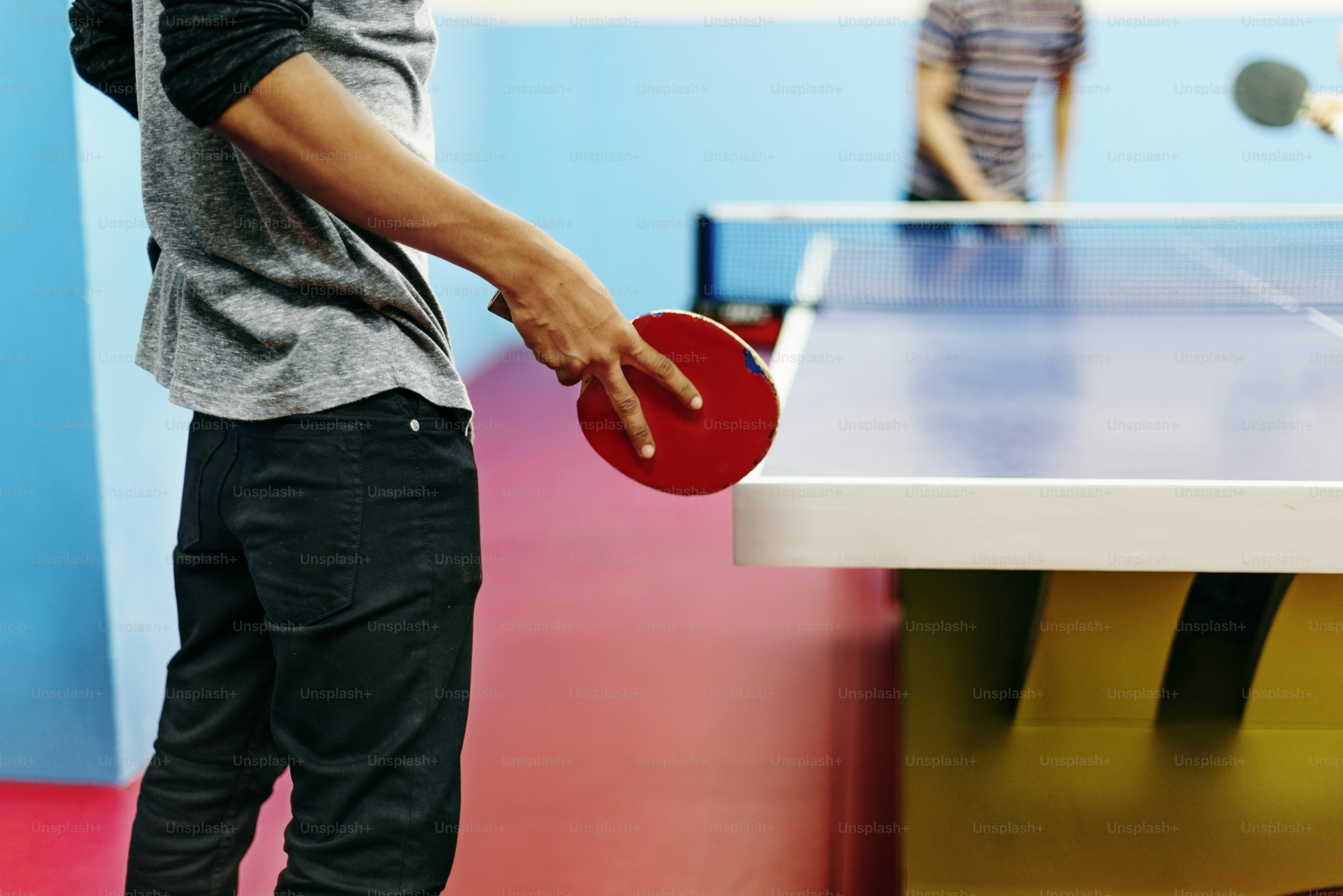 Two Friends Playing Tabletennis Concept photo – People Image on Unsplash