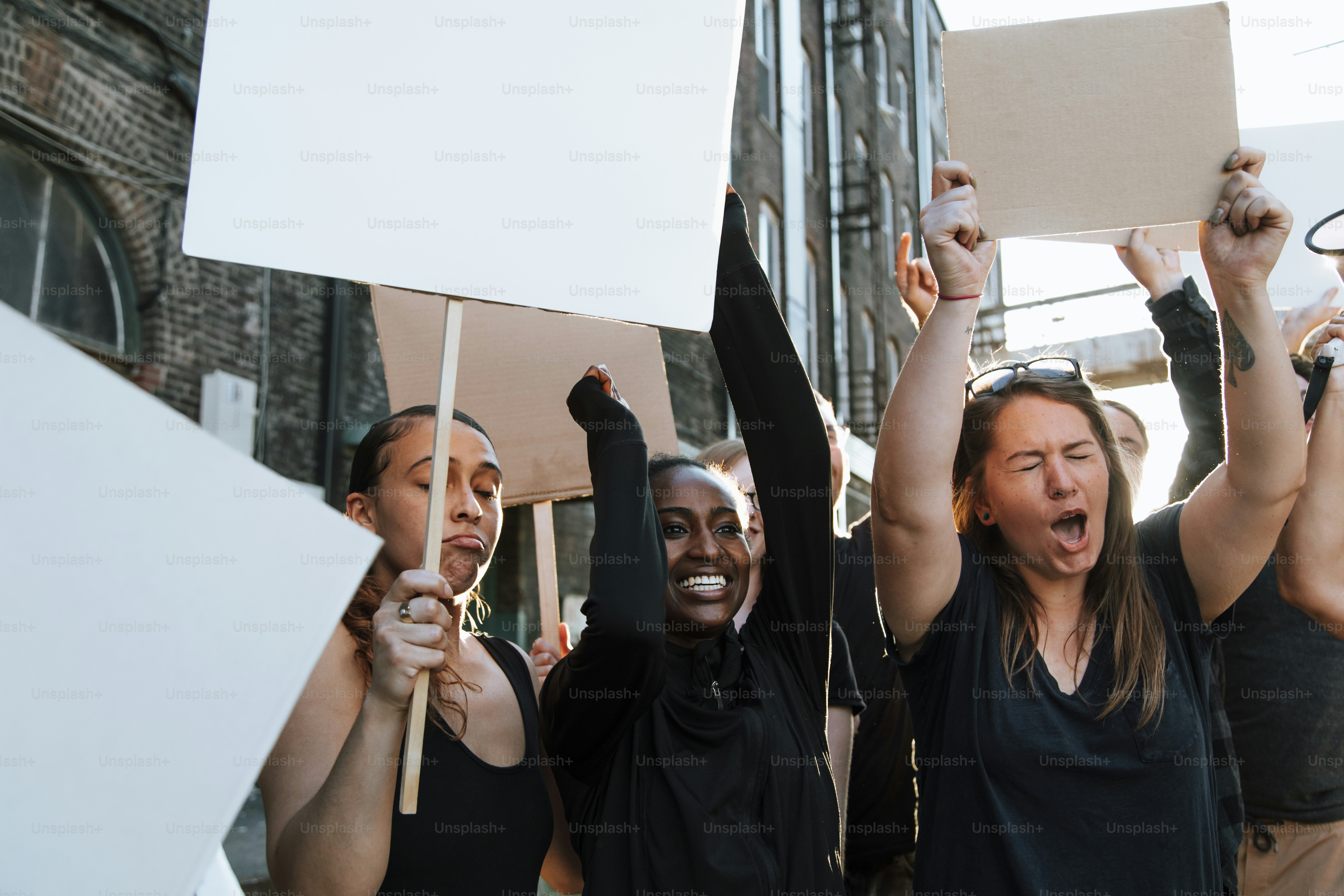Peaceful protests in the streets of Kansas City photo – Encouragement ...