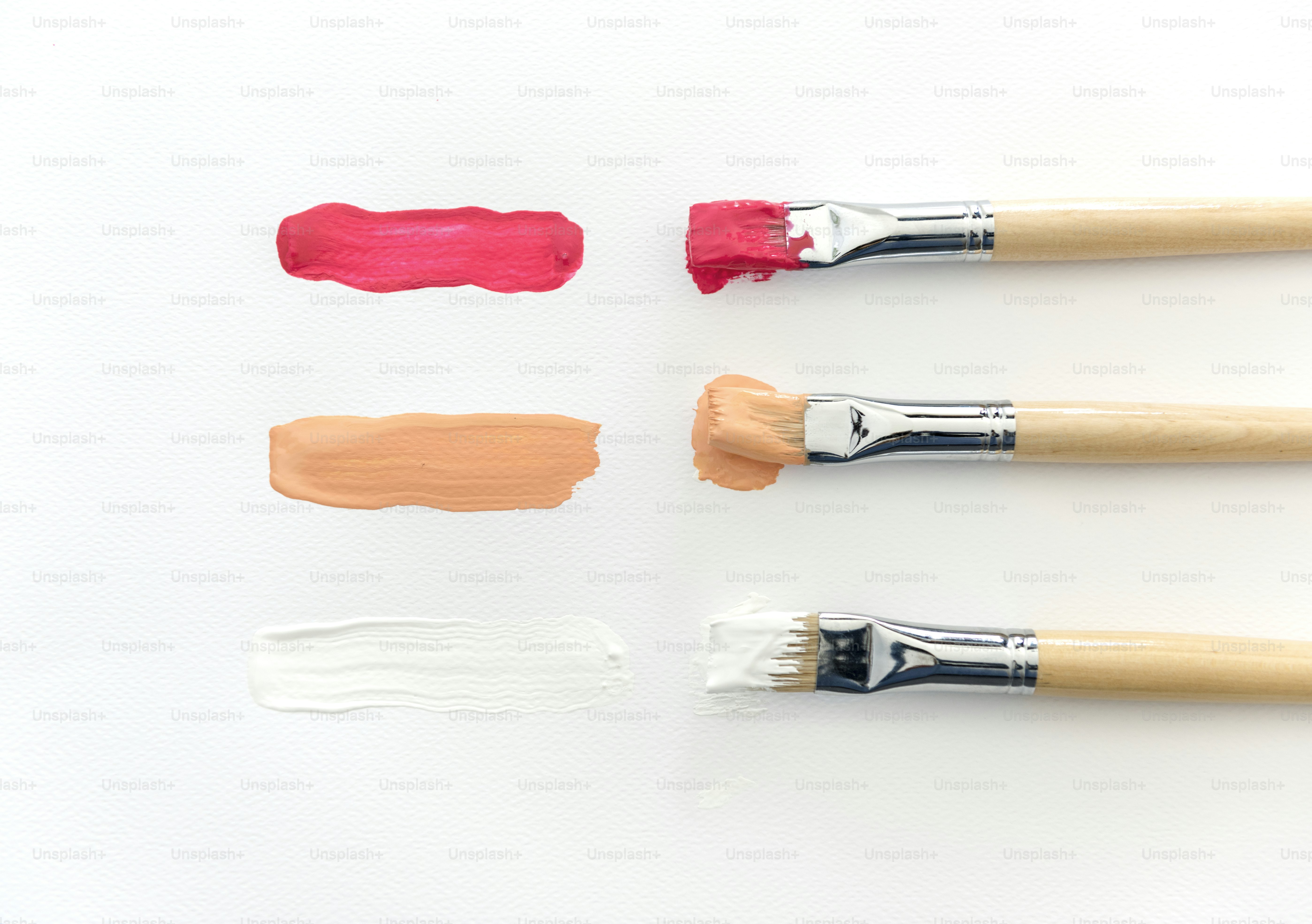 Paintbrush art tool on white background photo – Art Image on Unsplash