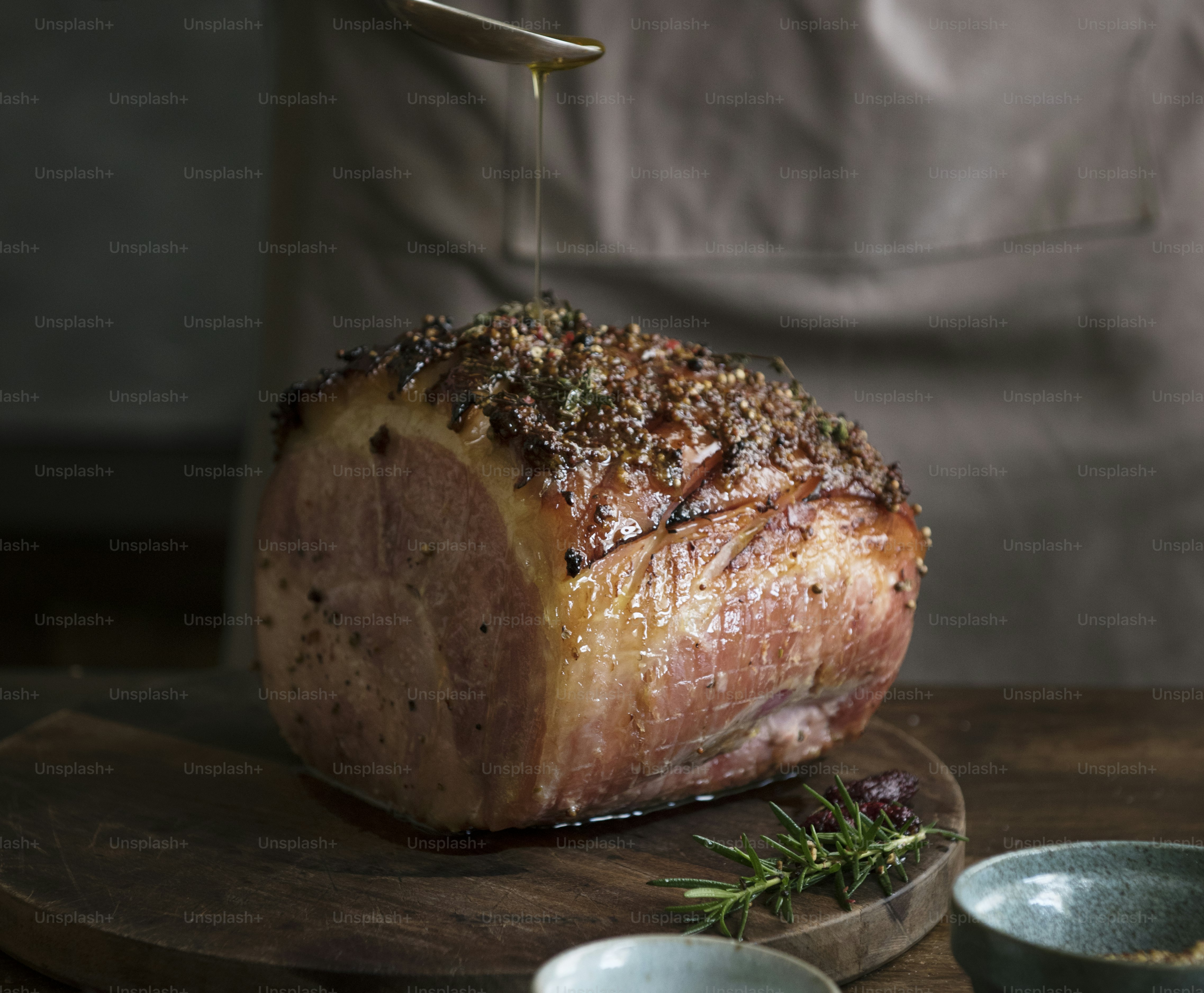 Baked ham food photography recipe idea photo – Whole Image on Unsplash