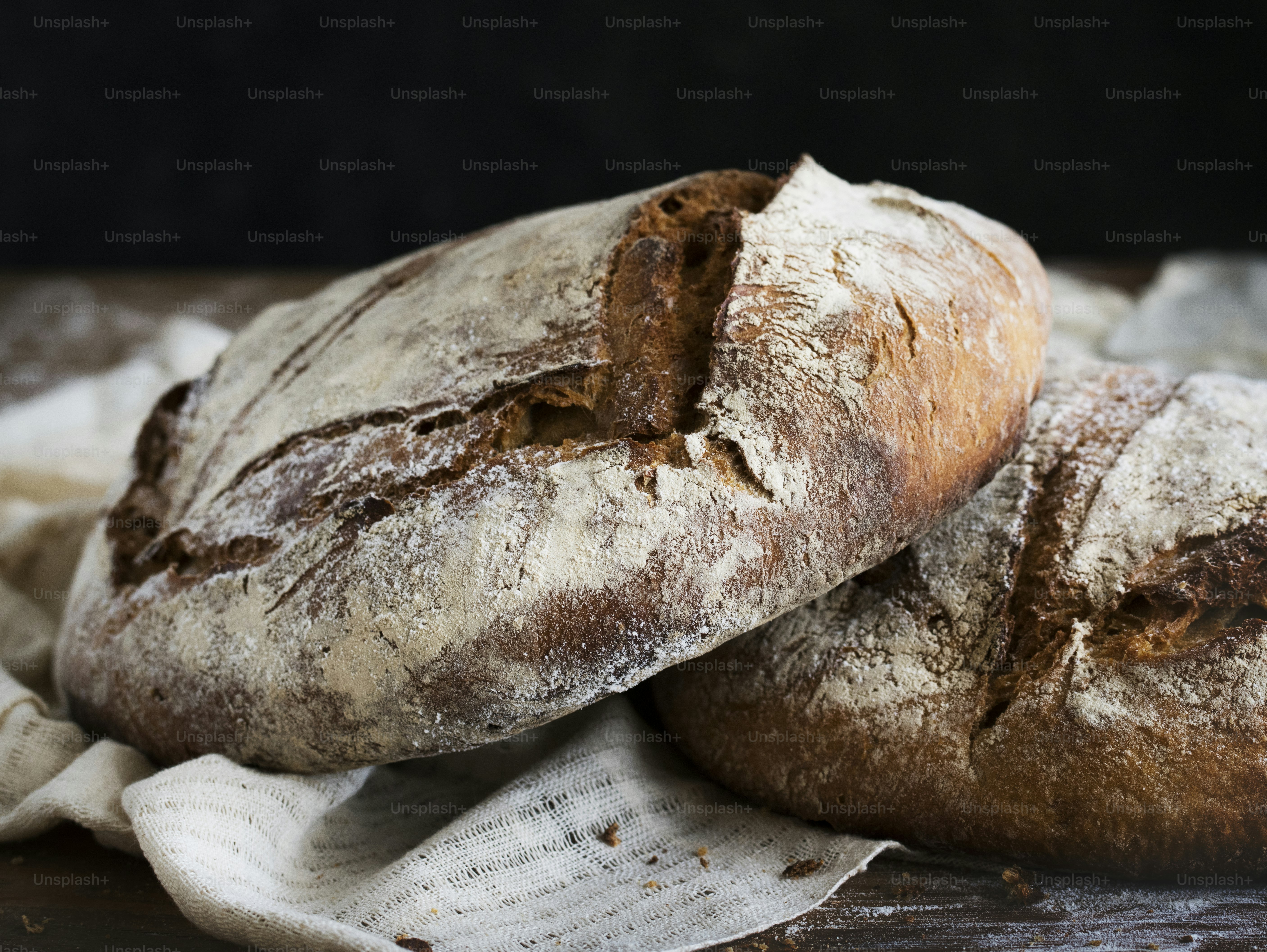 An assortment of bread loaves food photography recipe ideas photo ...