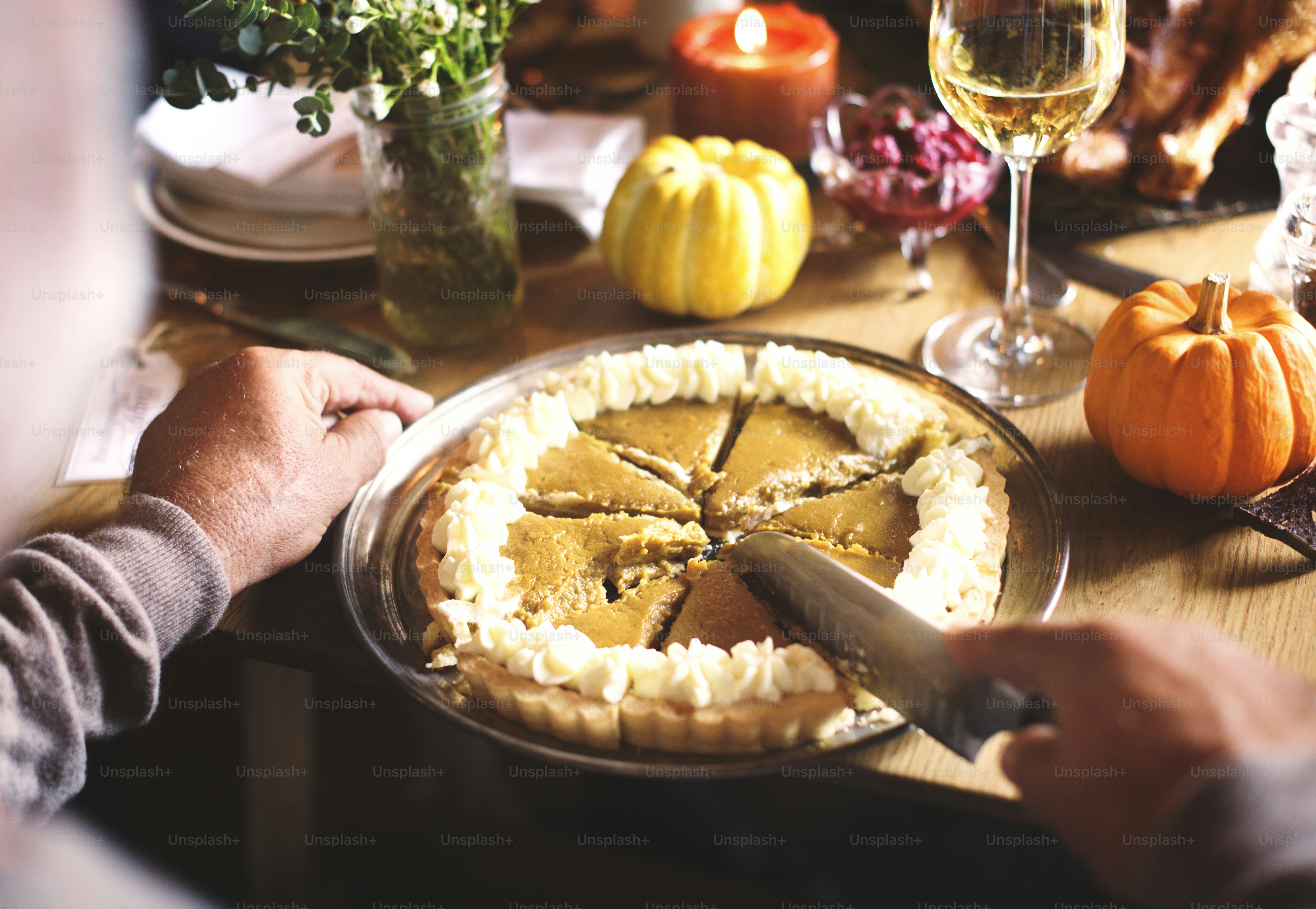 People are celebrating Thanksgiving day photo – Dessert Image on Unsplash