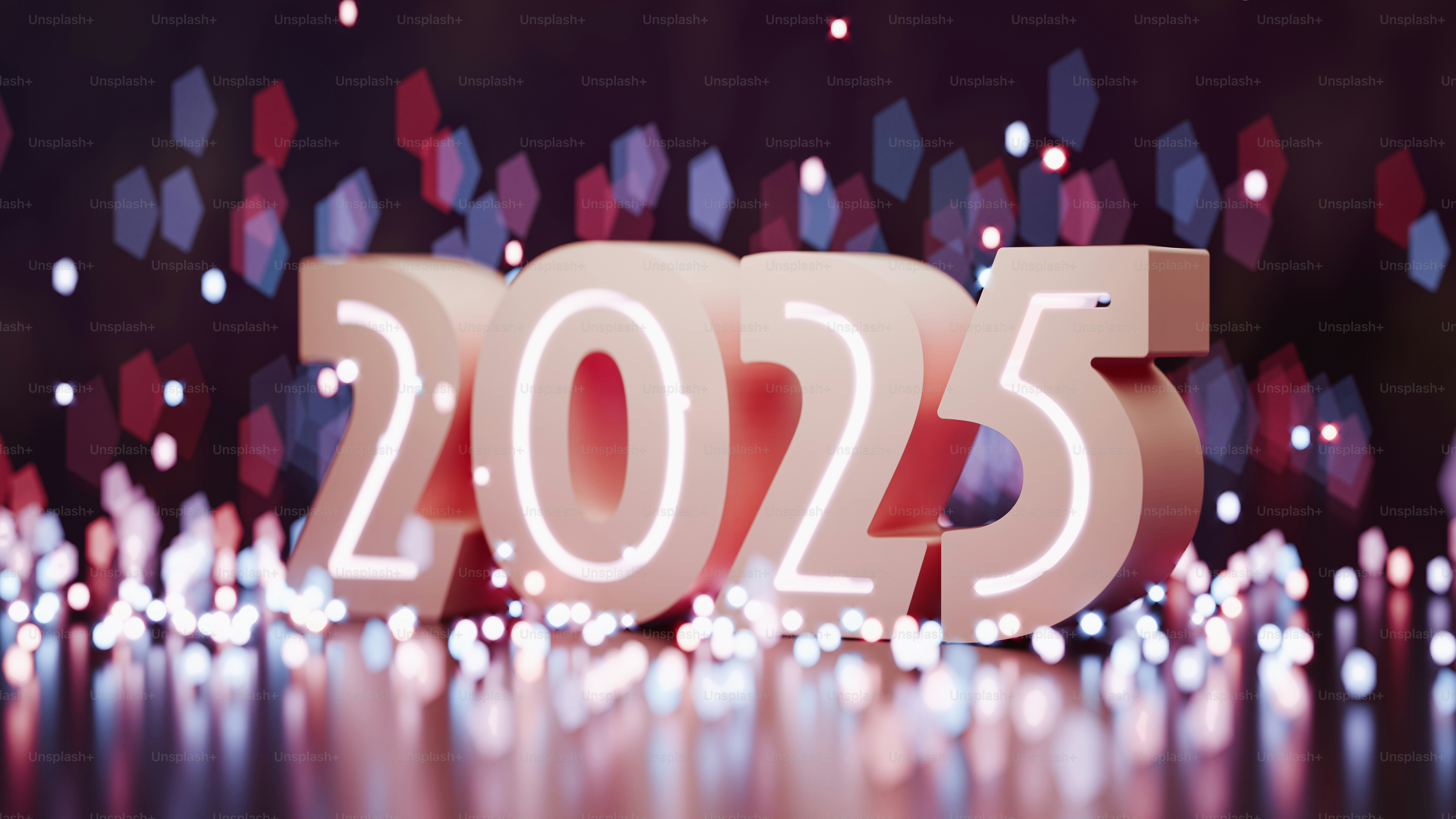 A new year's eve background with the numbers 2055 photo – New year ...