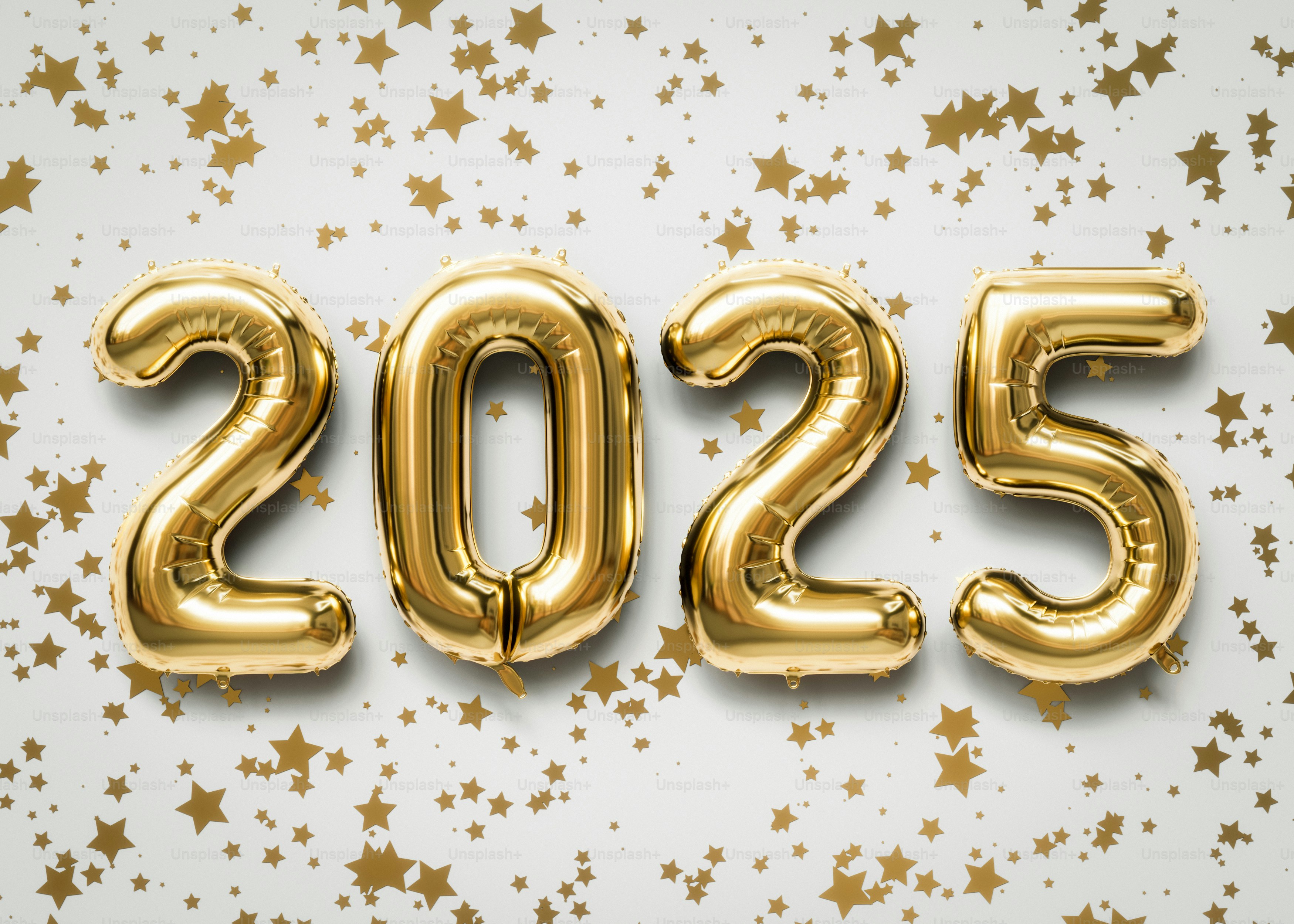 Uma série de balões que dizem 2055 foto – Imagem sobre Números de 2025 ...