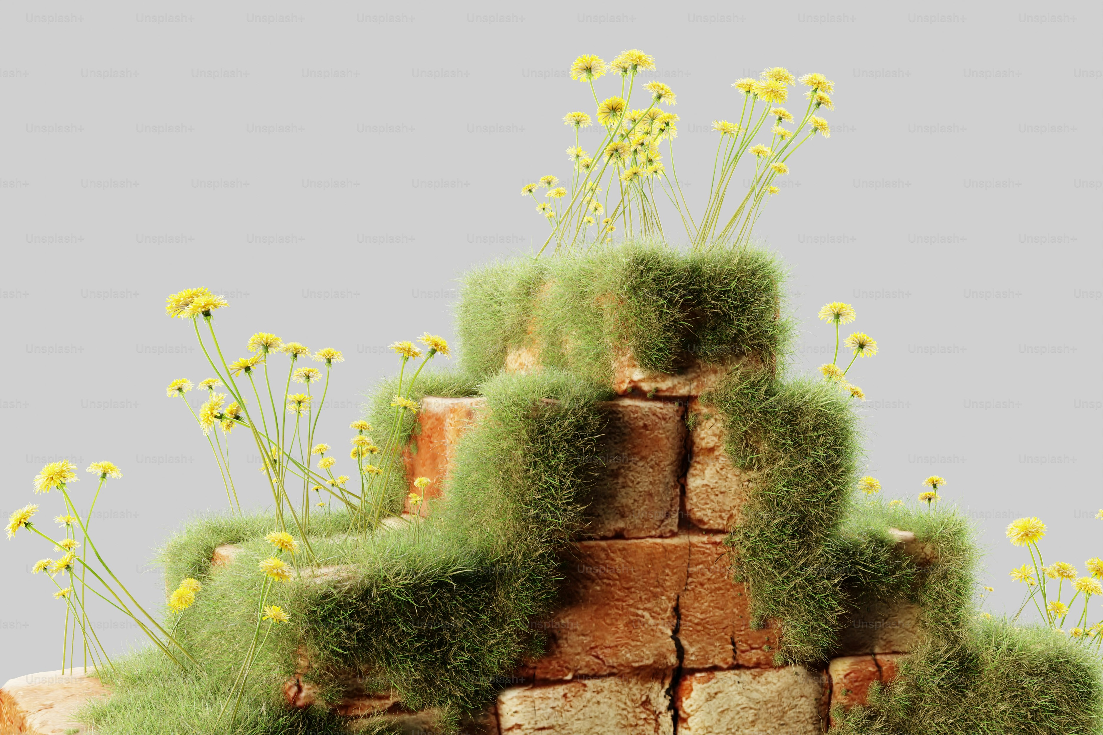 A cake made to look like a tower of bricks photo – Green Image on Unsplash