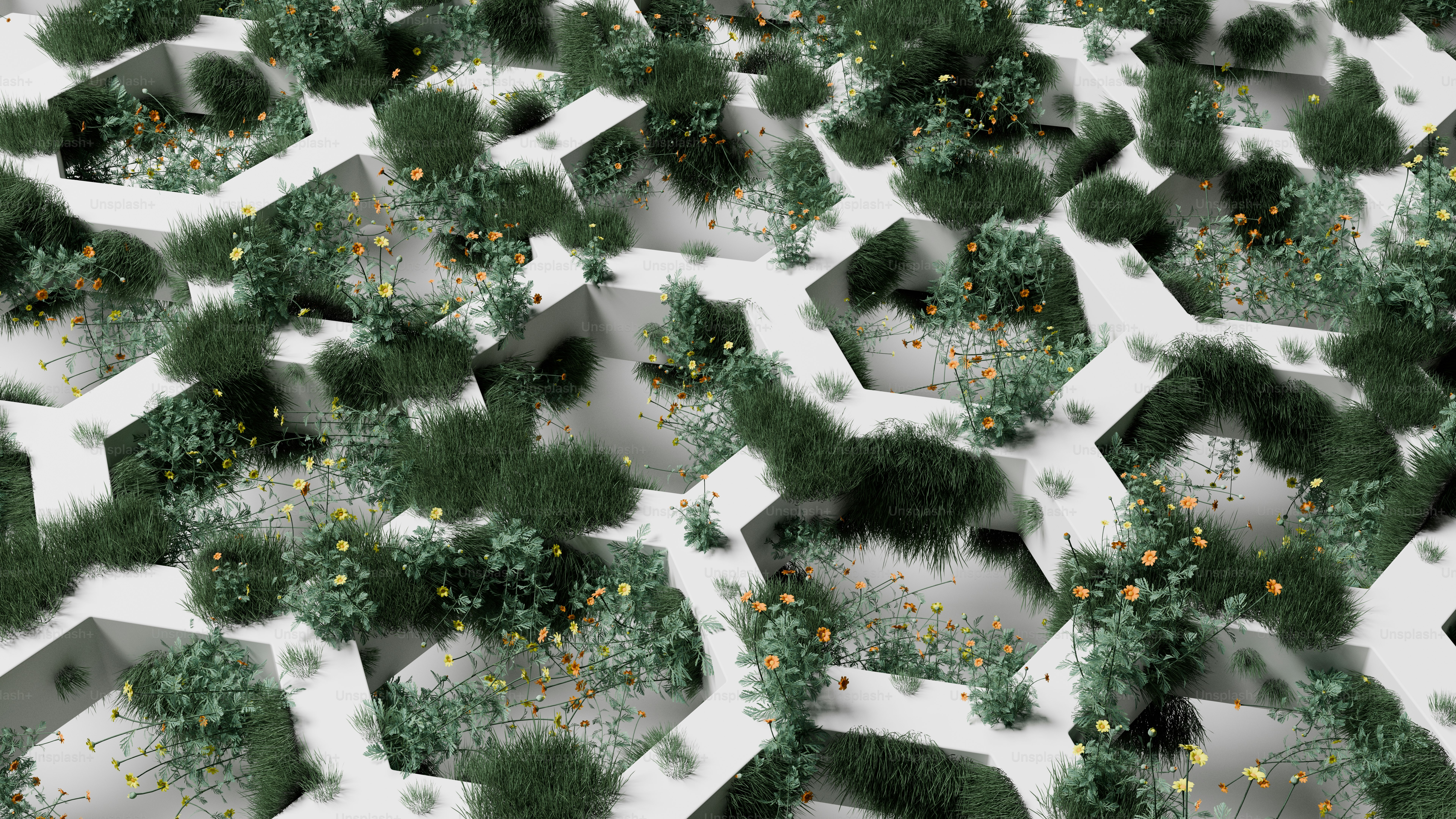 An aerial view of a snow covered area photo – Ecological Image on Unsplash