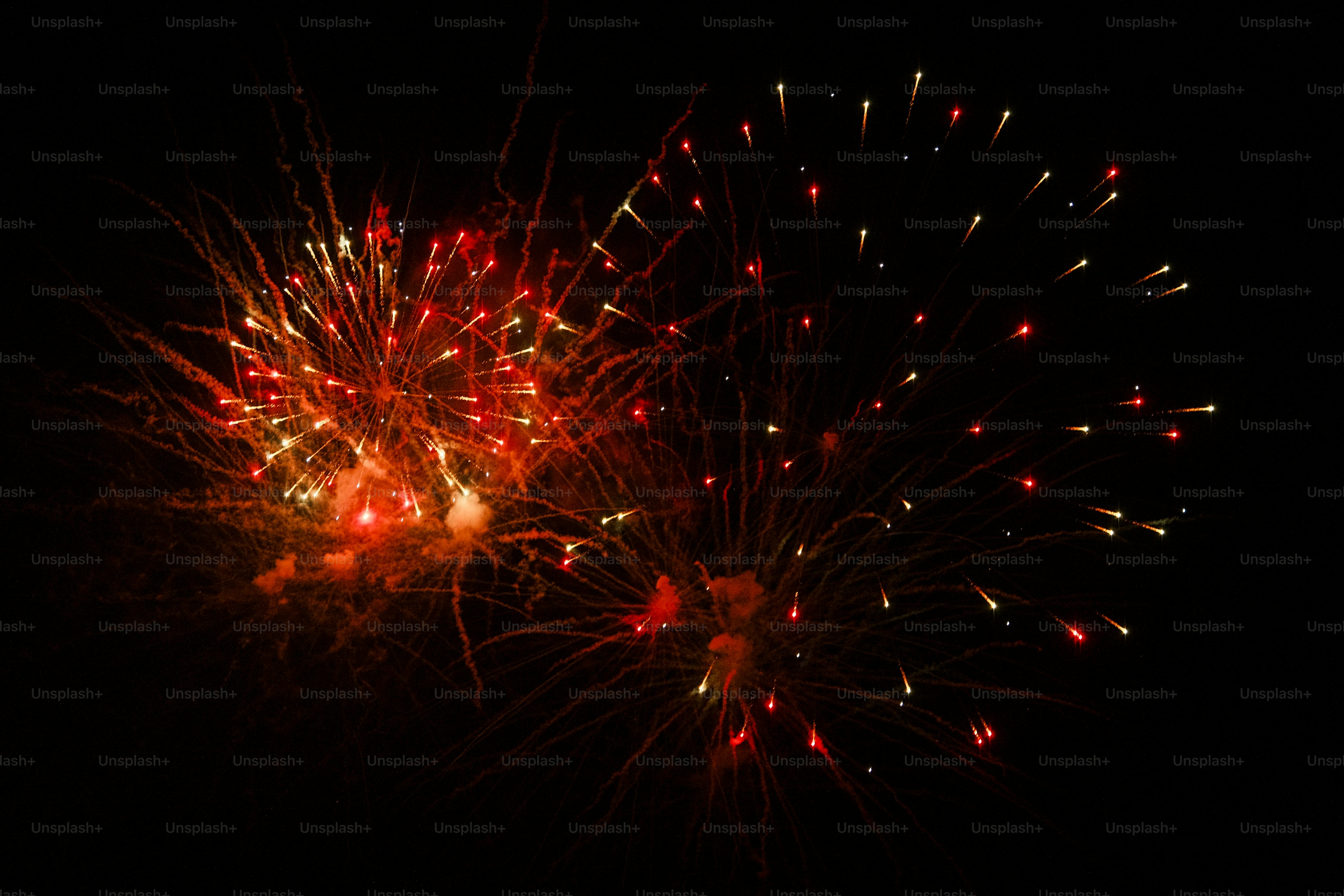 A firework is lit up in the night sky photo – Fireworks Image on Unsplash