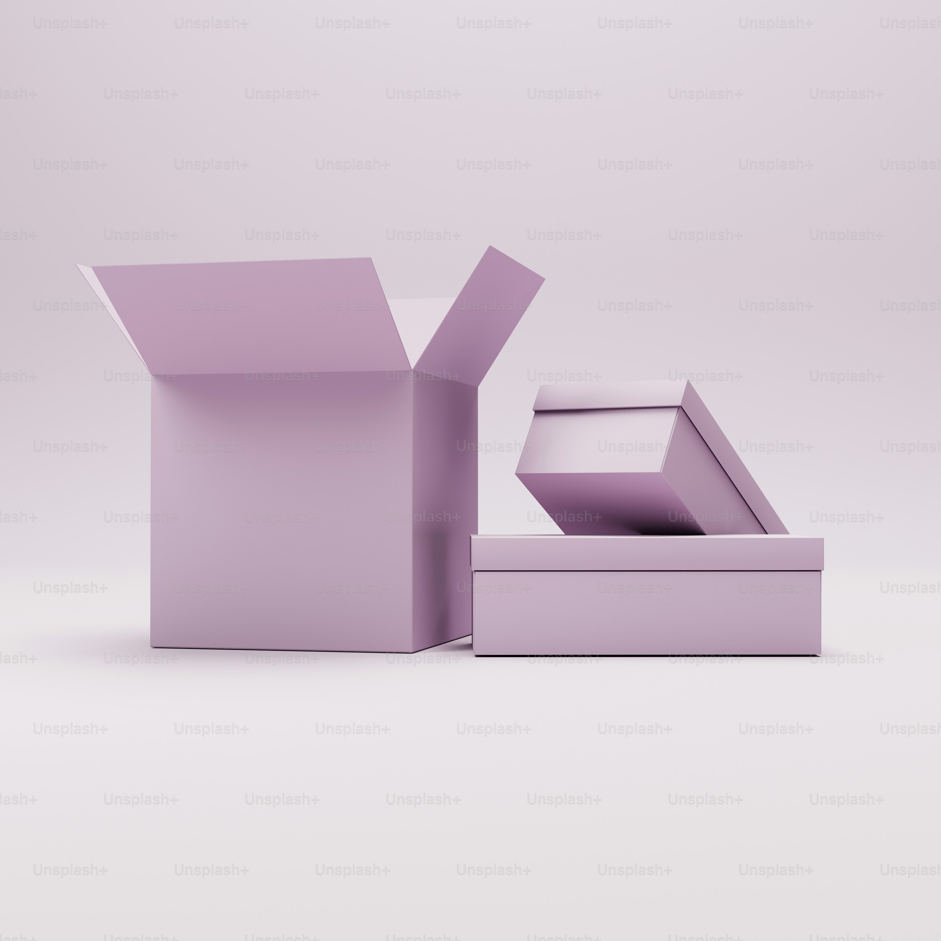 A purple box with a ring inside of it photo – 3d Image on Unsplash
