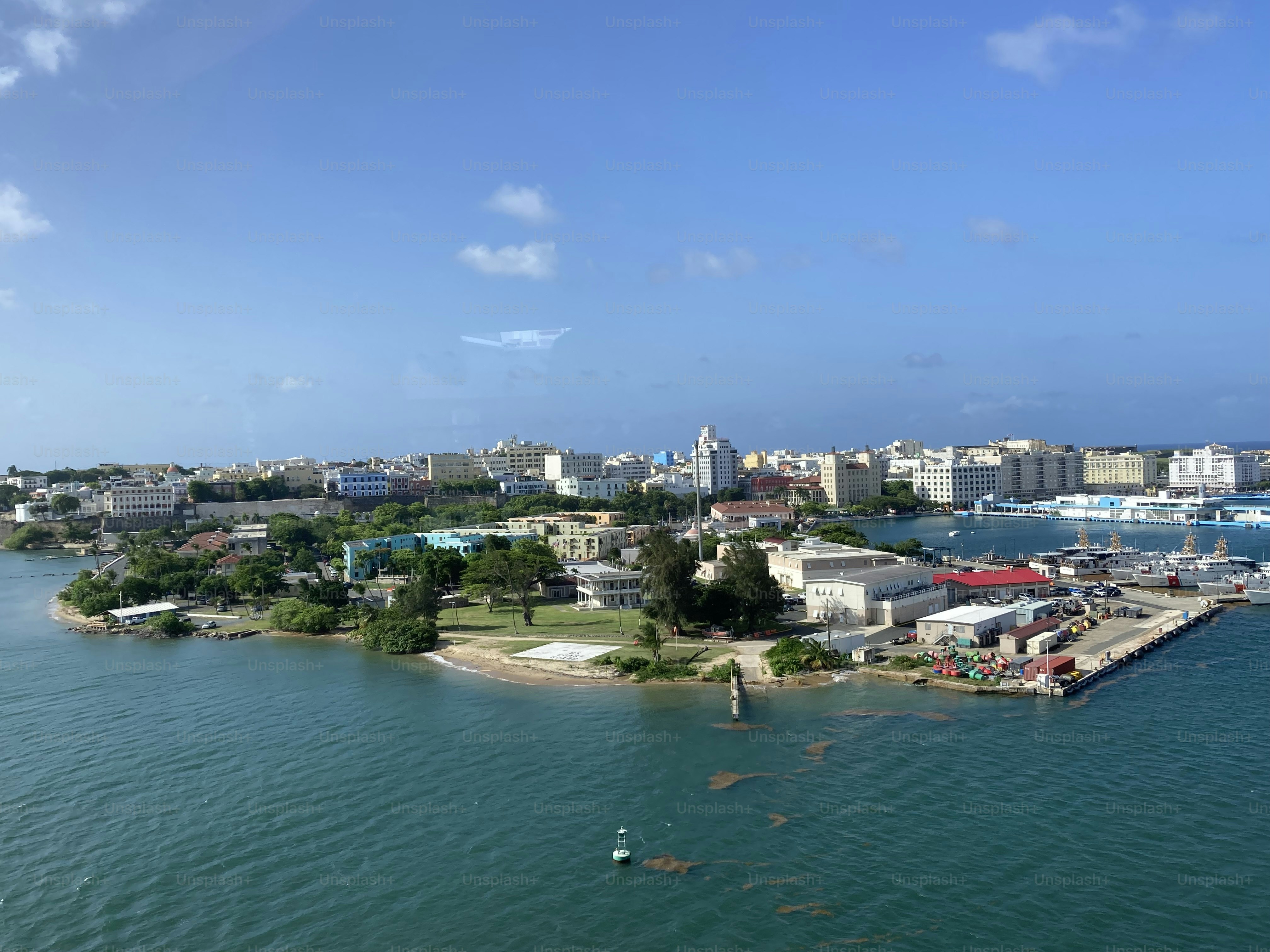 Puerto Rico - Old Town of Saint Juan, view from the sea photo – Beach ...