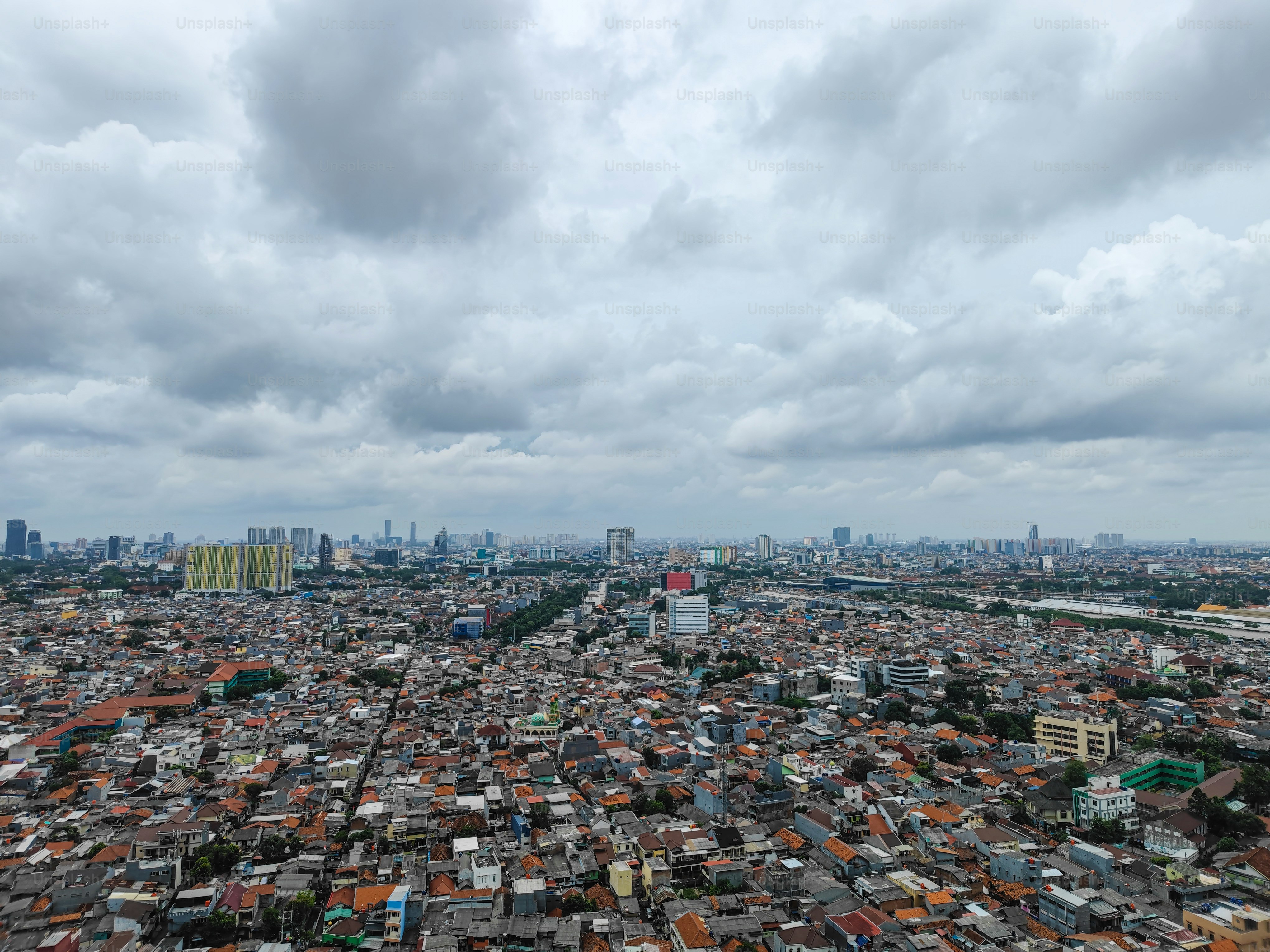 Skyline della città di Giacarta, Indonesia foto – Immagine di Azienda ...