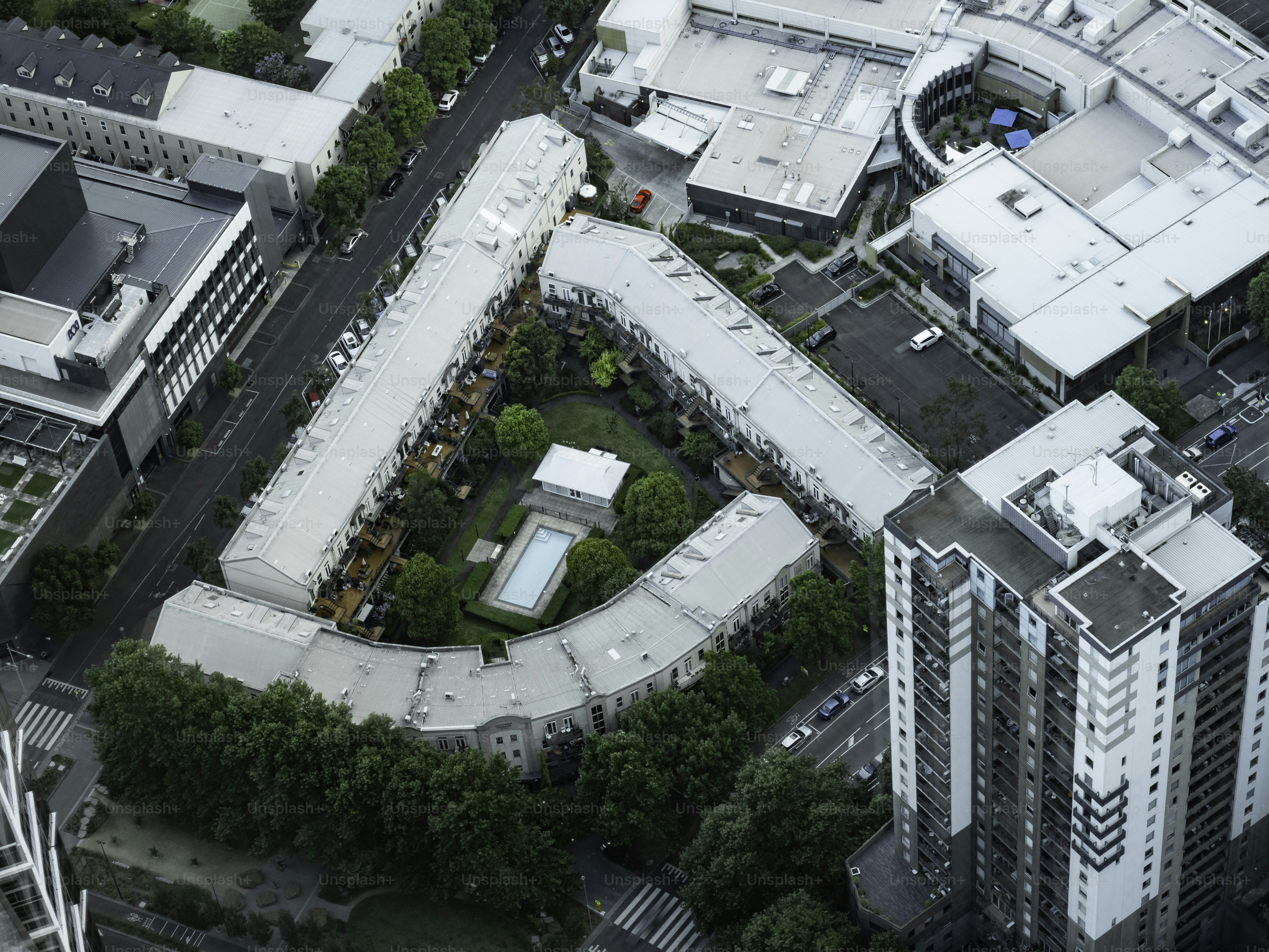 Looking down on Melbourne photo – Urban sprawl Image on Unsplash