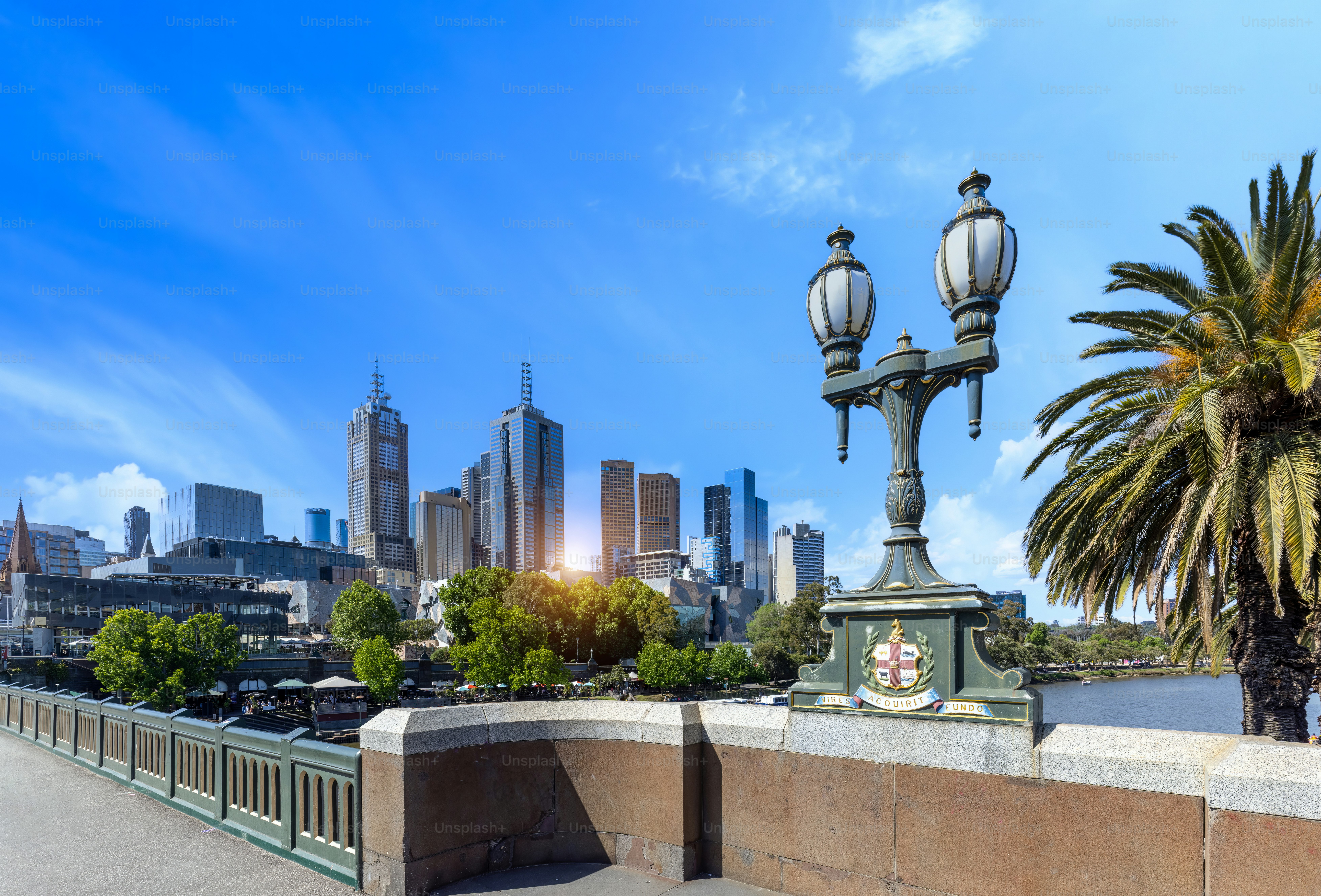 Melbourne Australia Cityscape Wallpaper