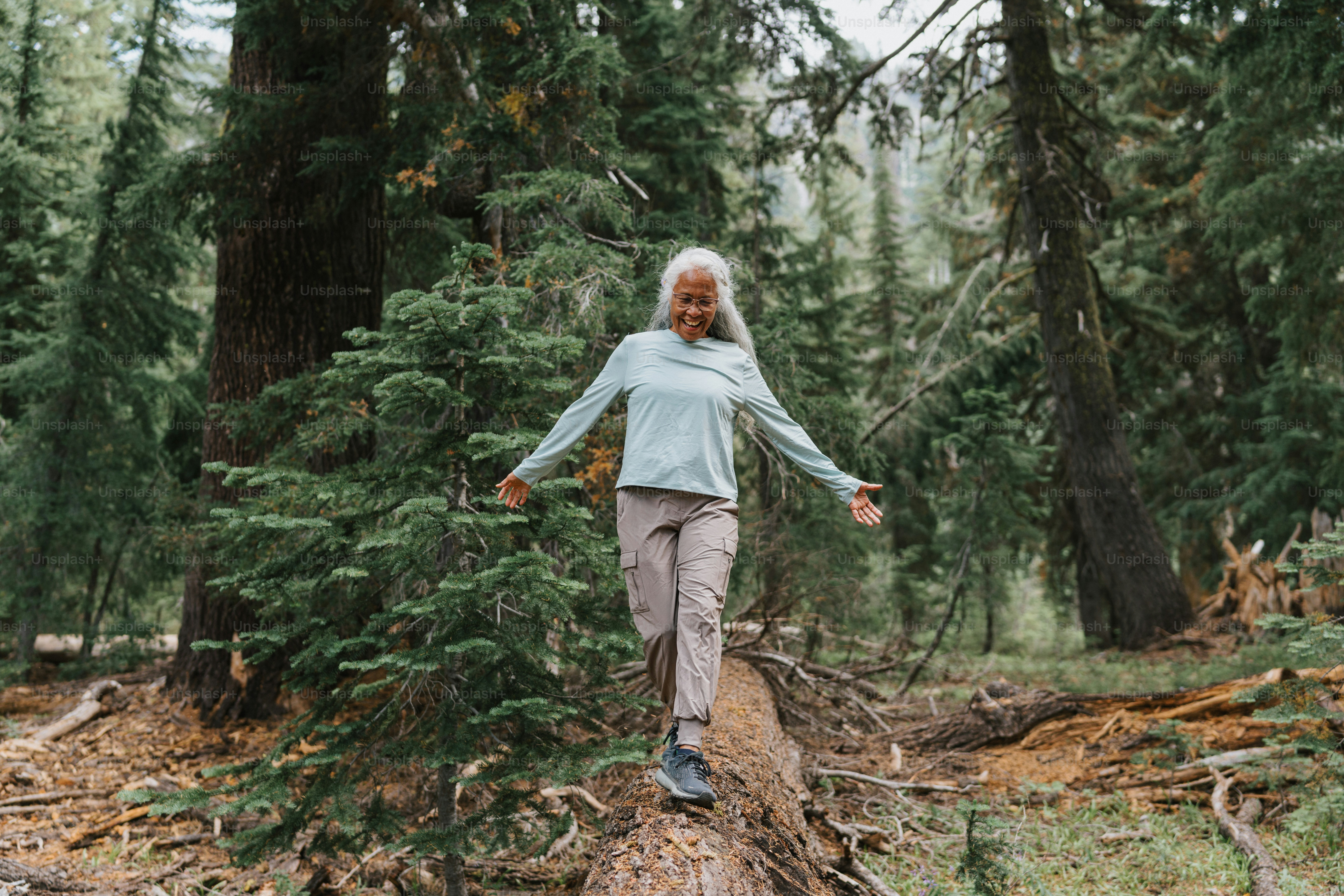 Active and healthy senior woman of Pacific Islander descent smiles ...