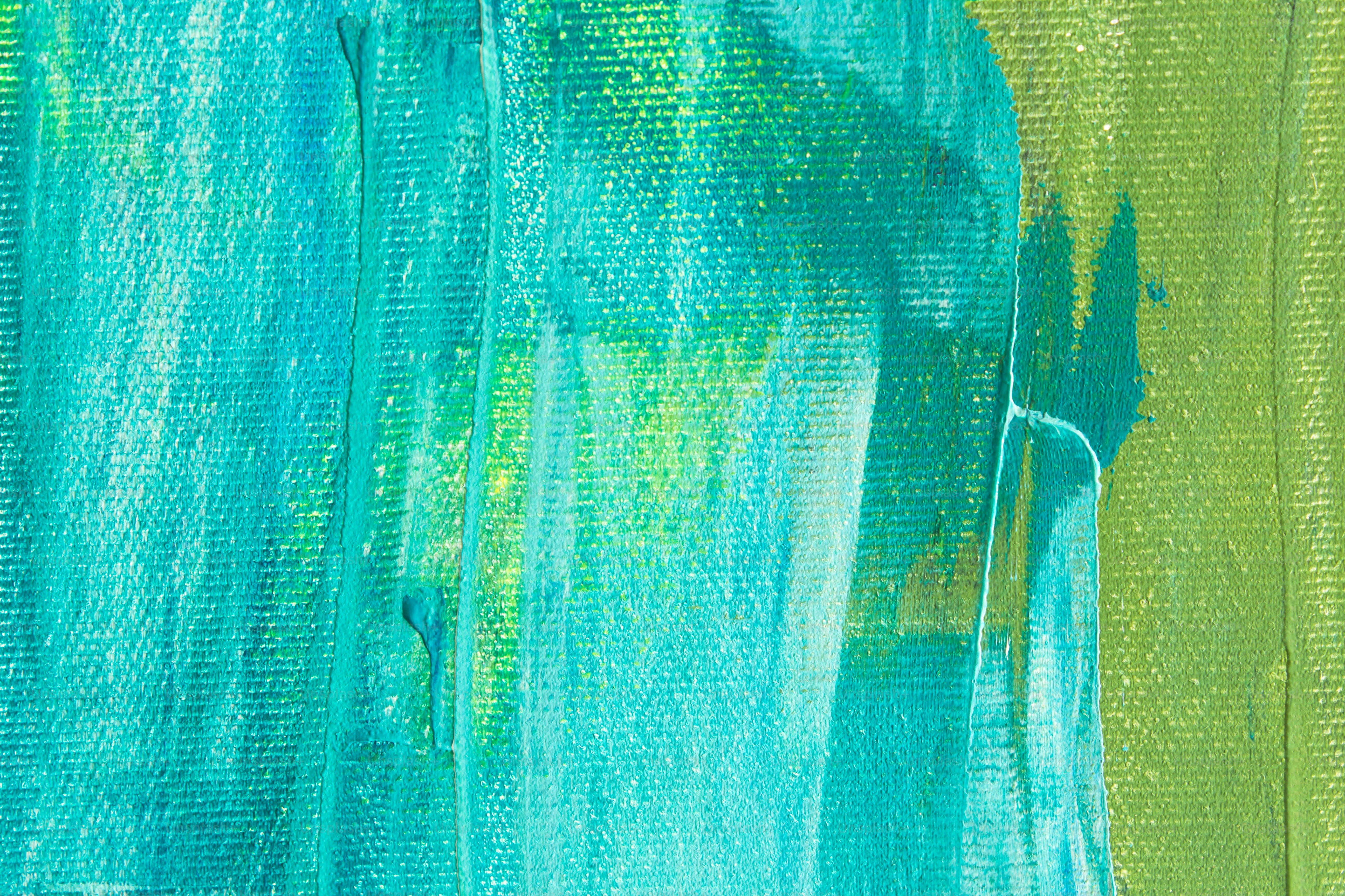 Detail of the Painting " Abstract 21 ", artist Simonida Djordjevic ...