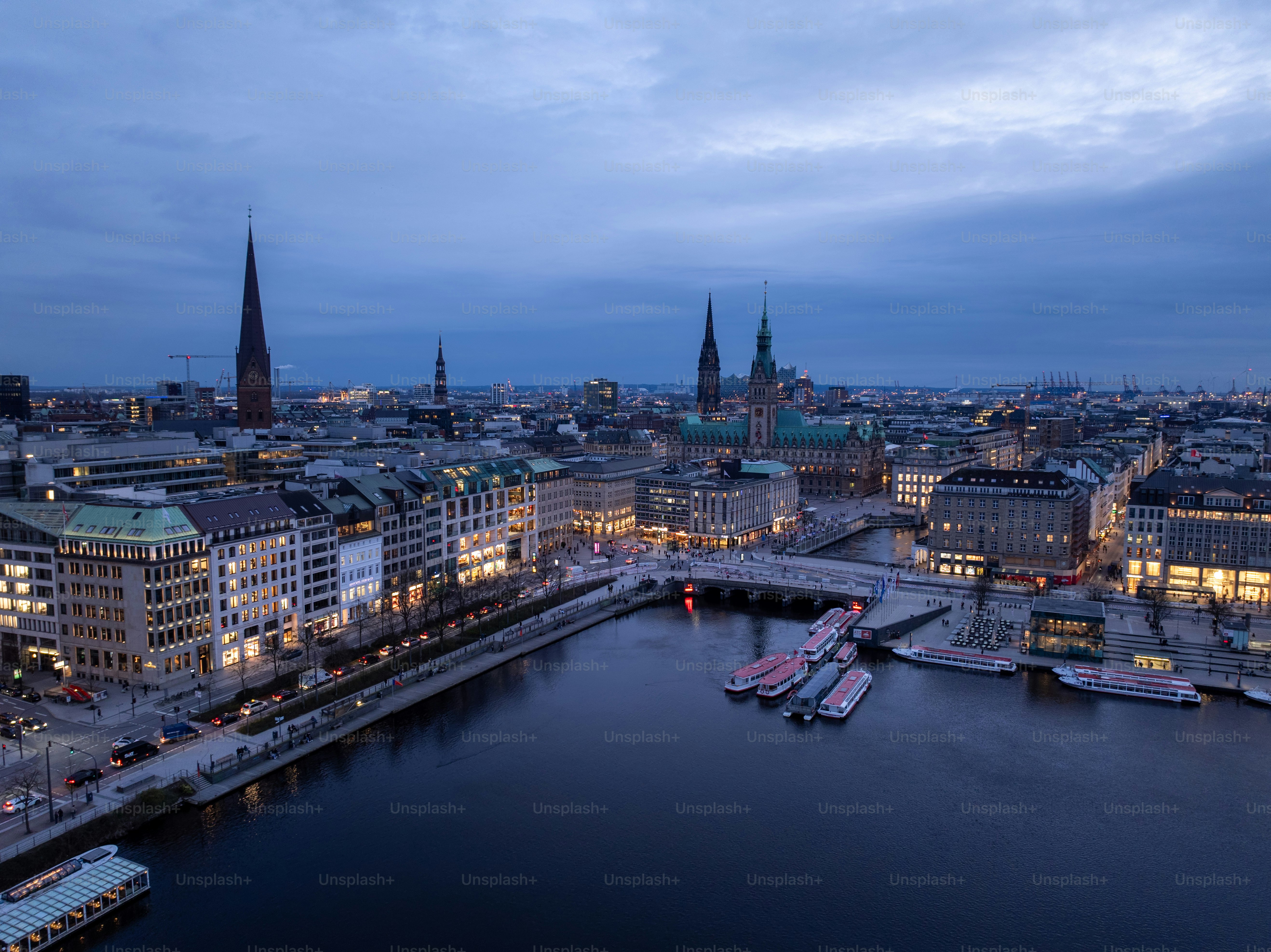 Hamburg Cityscape during spring photo – Urban skyline Image on Unsplash