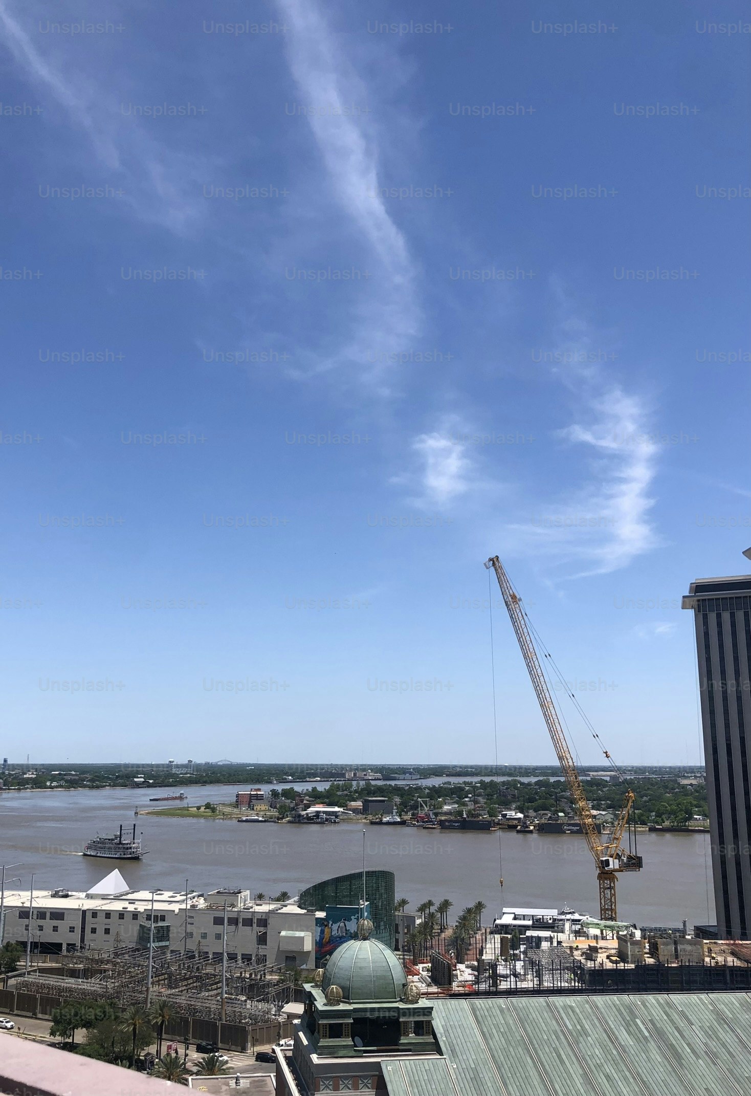The Mississippi River seen from the Central Business District photo ...
