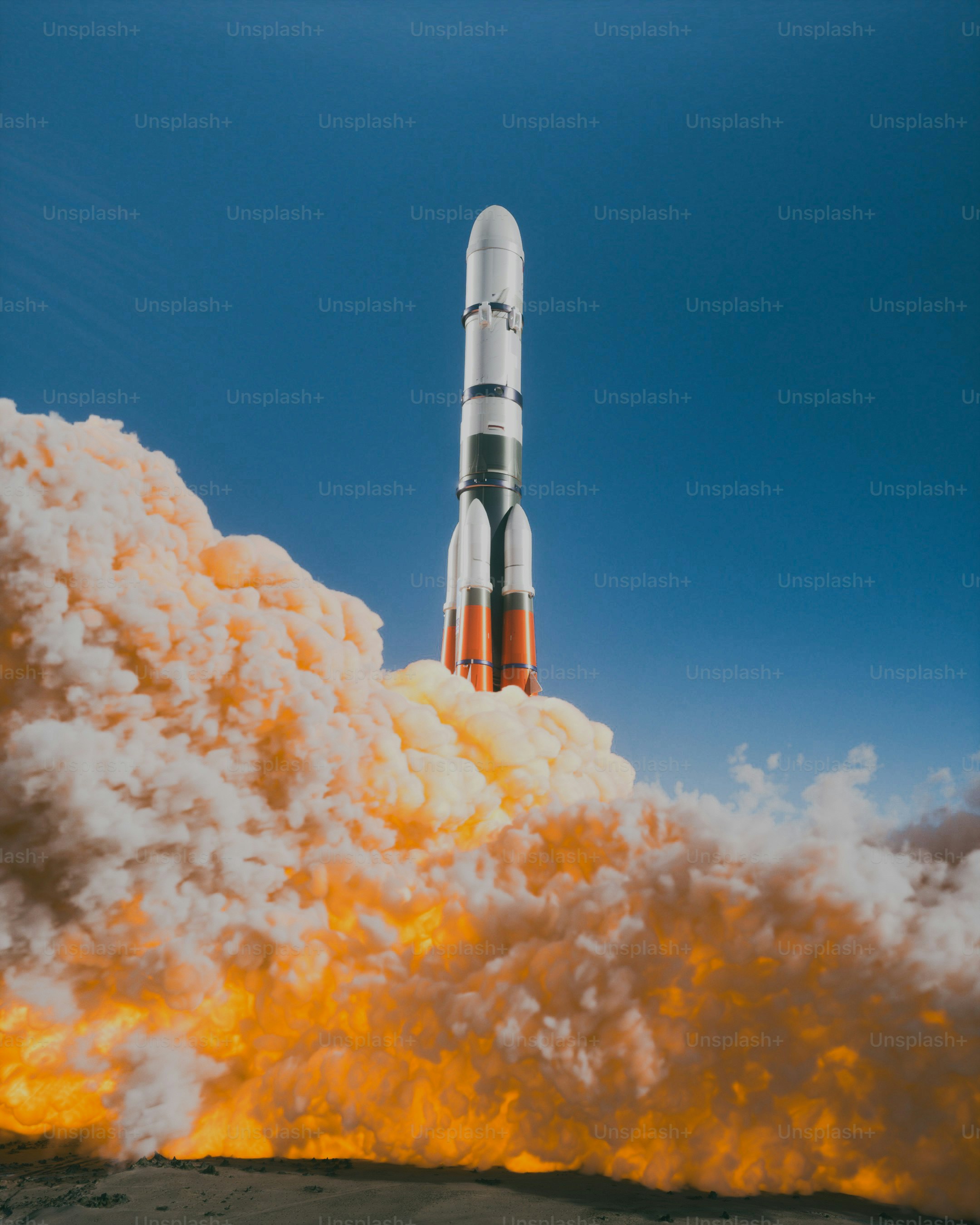 A rocket is being launched into the sky photo – Rocket Image on Unsplash