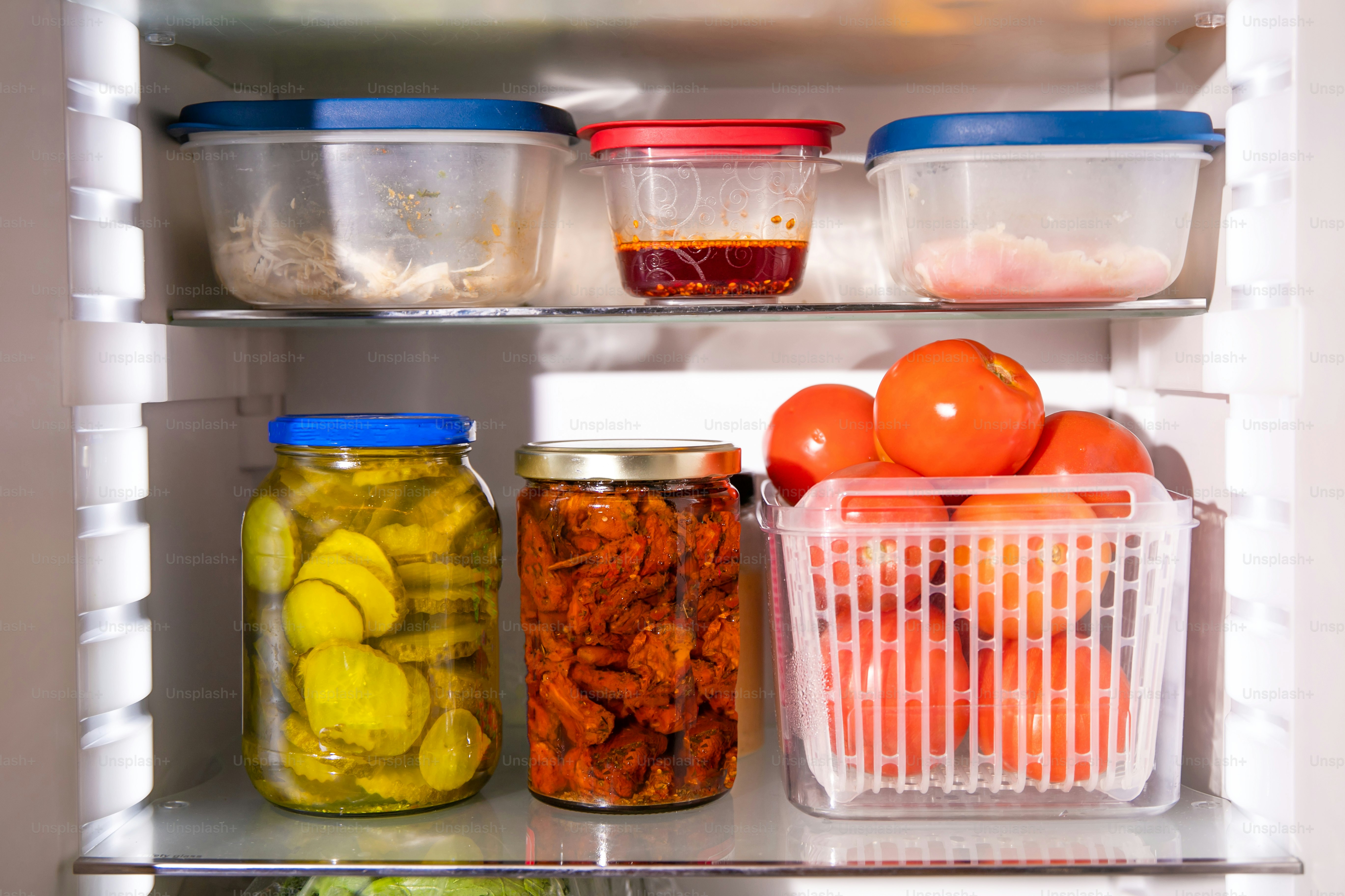A refrigerator filled with lots of fresh fruits and vegetables photo ...