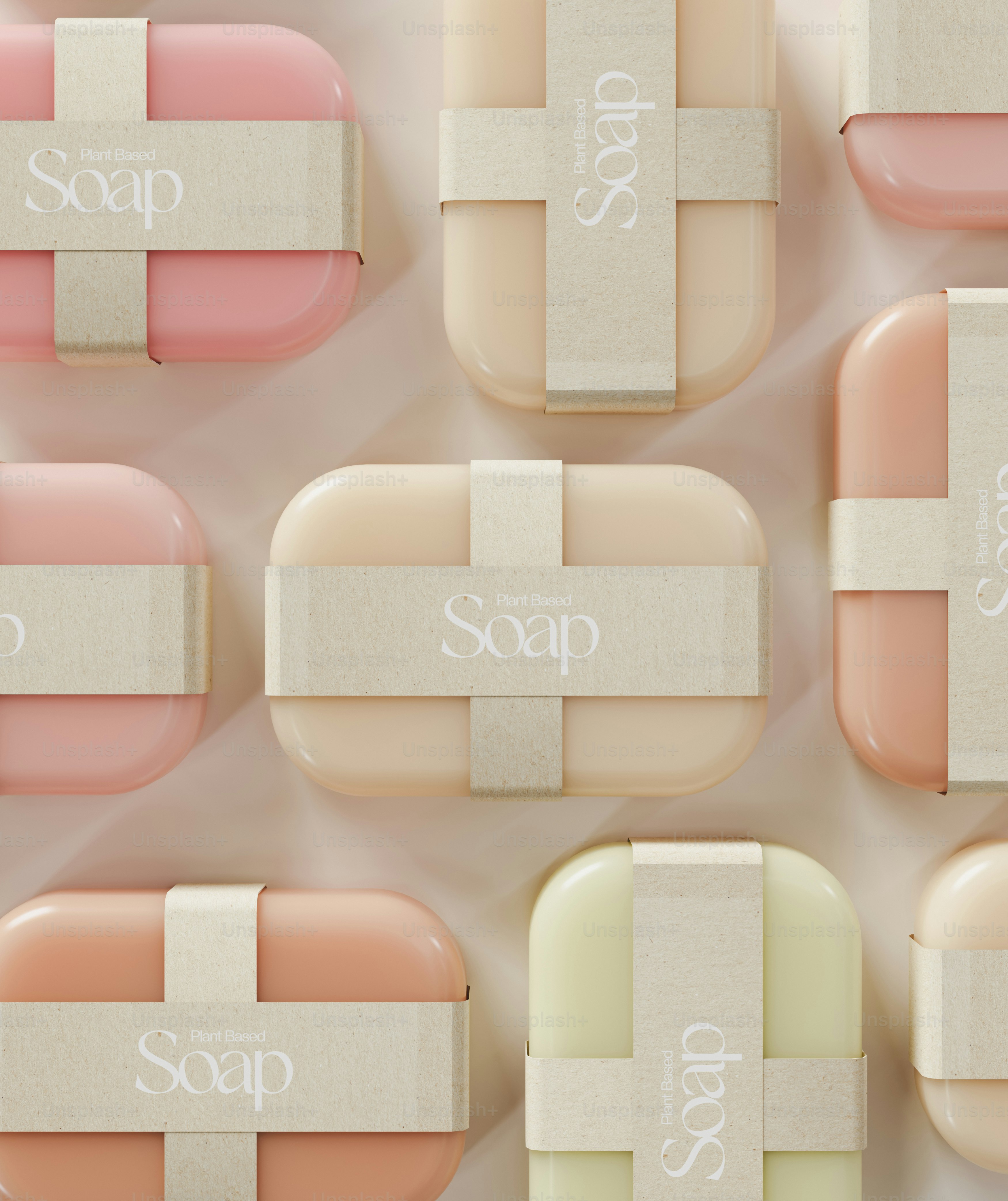 A box of soaps with a ribbon around them photo – Sustainability Image ...