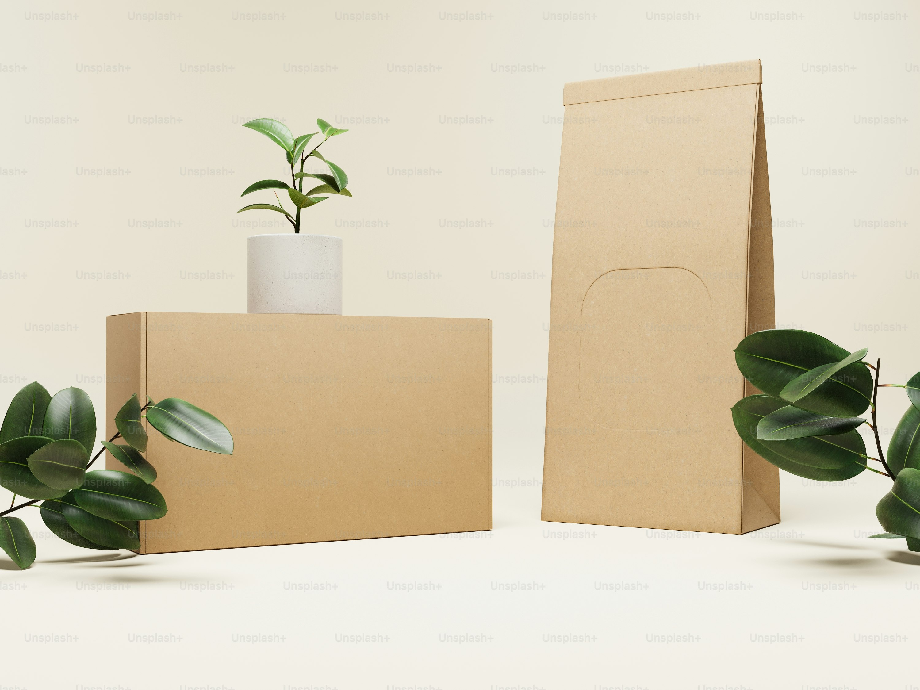 植物が入った箱がいくつかの写真 – Unsplashのサステナビリティの画像