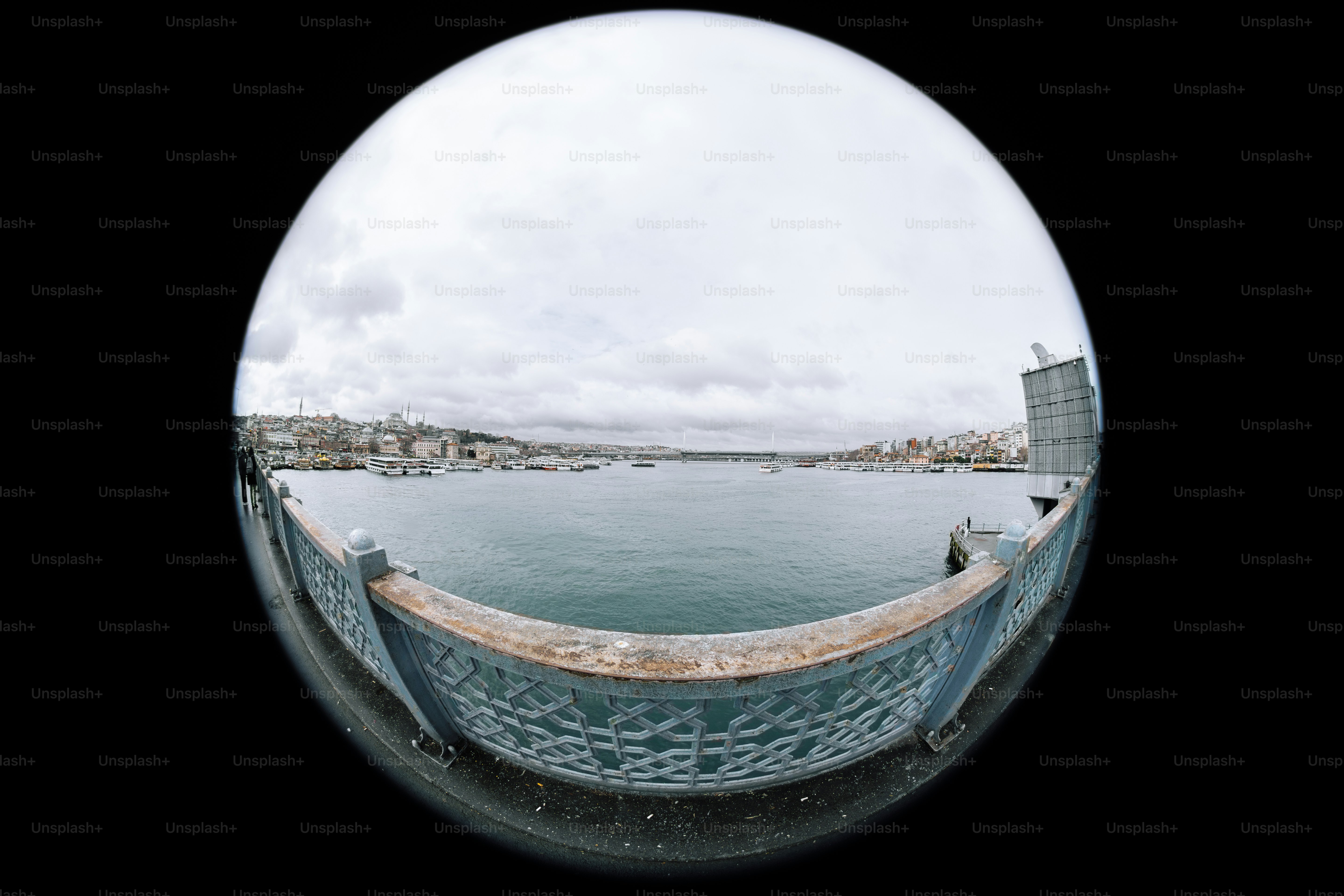 A fish eye view of a body of water photo – Fisheye lens Image on Unsplash