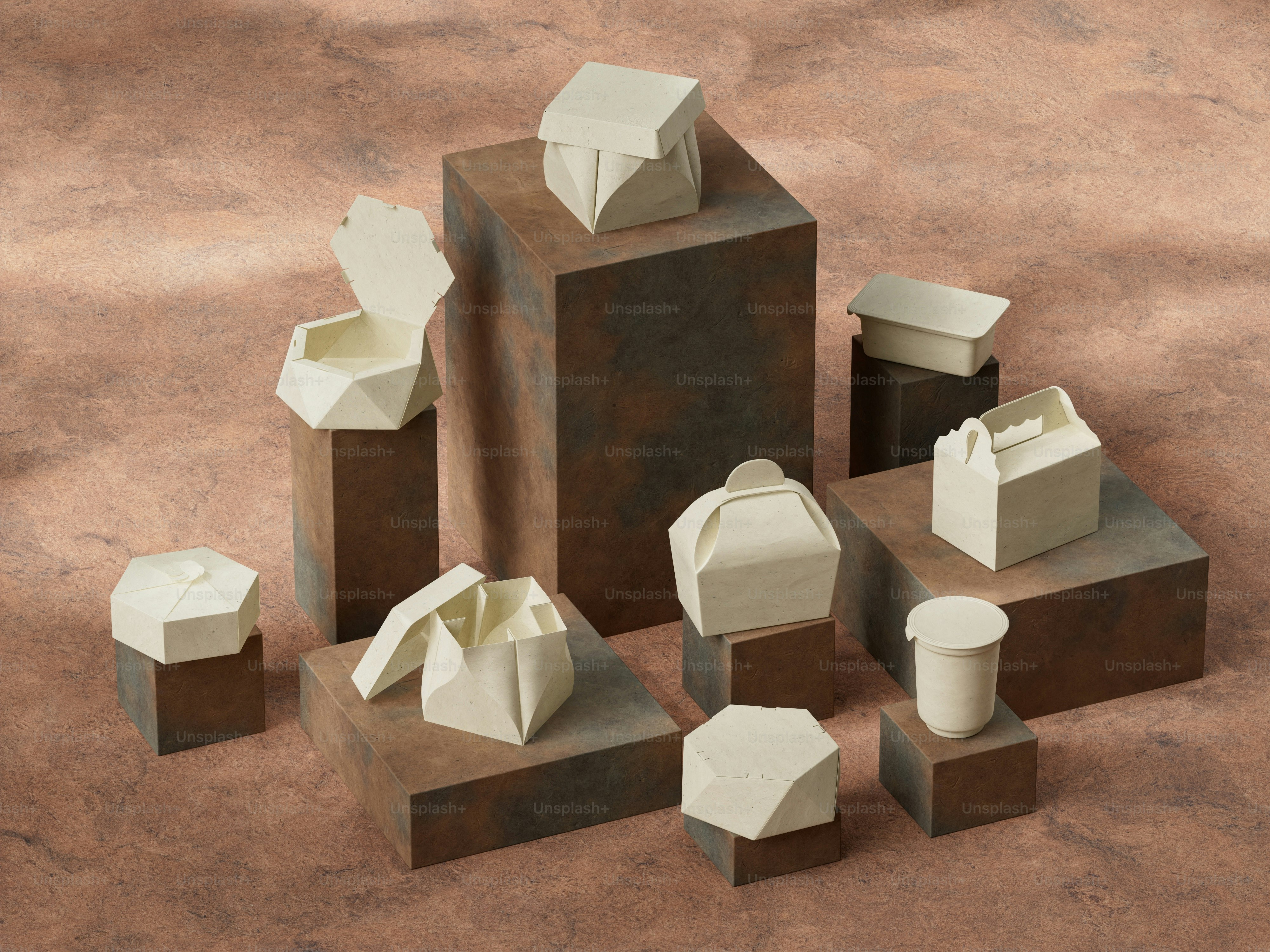 A group of different shapes and sizes of objects photo – Sustainability ...