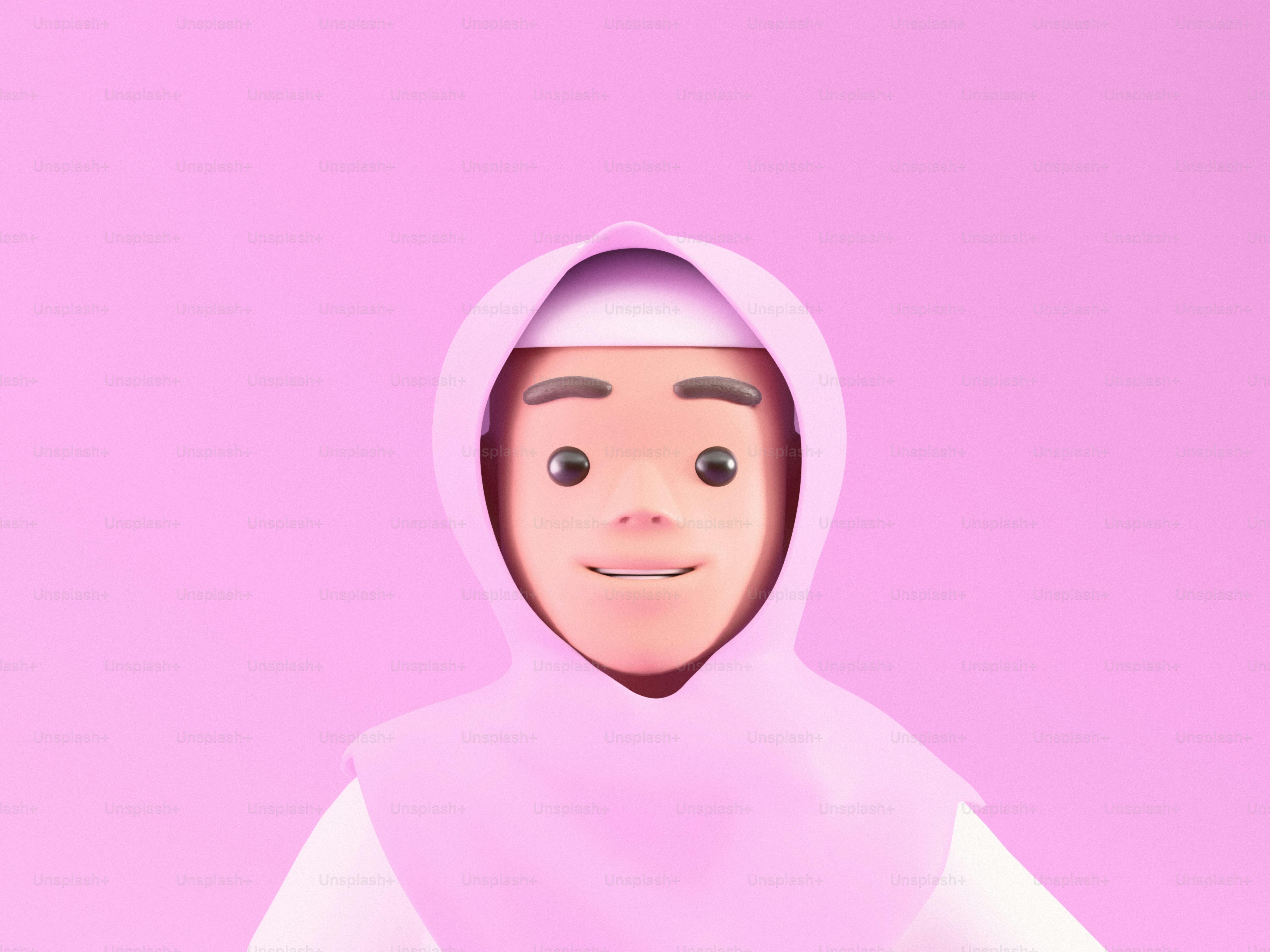 A paper cut out of a person wearing a pink outfit photo – Avatars Image ...