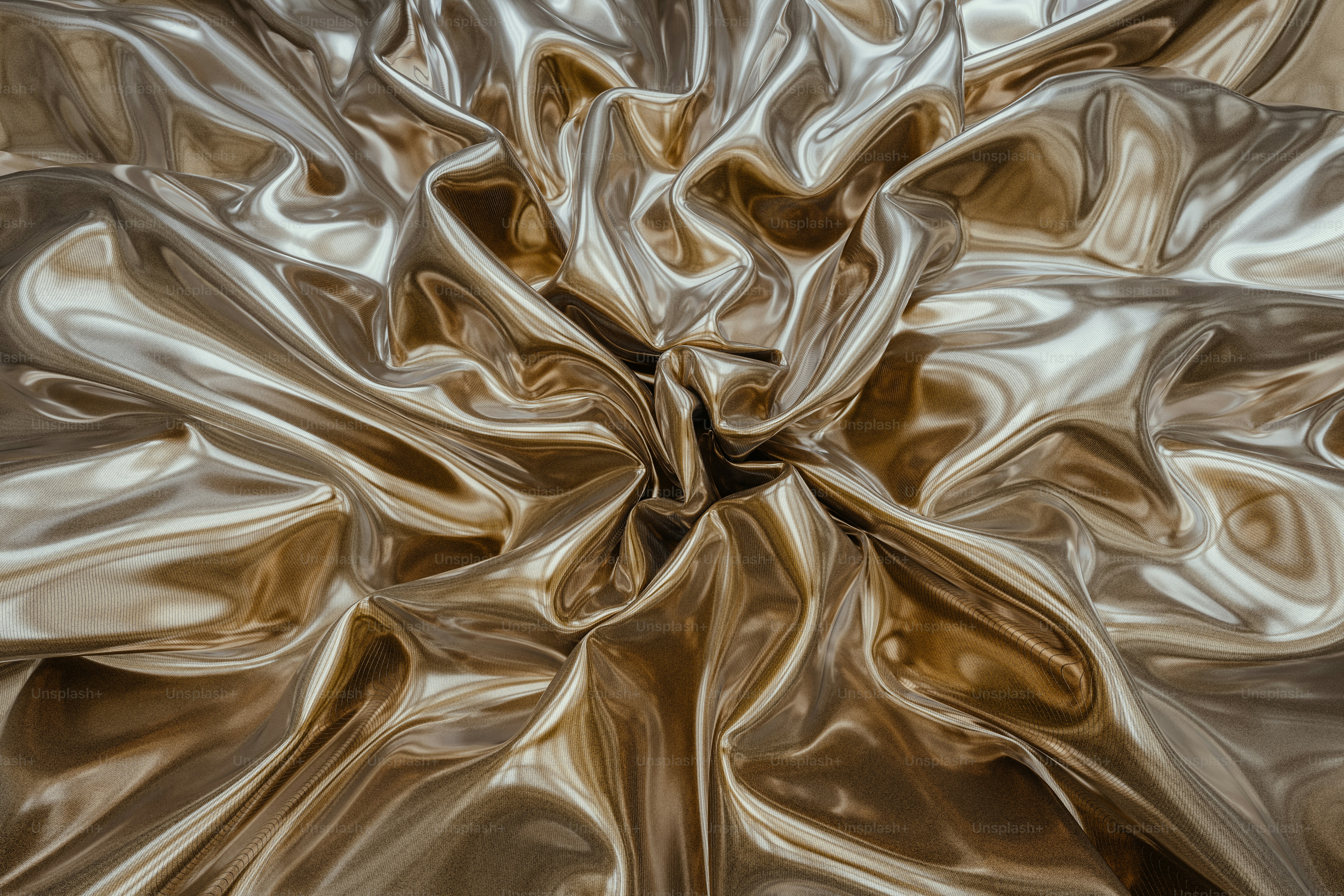 A close up view of a metallic cloth photo – 3d render Image on Unsplash