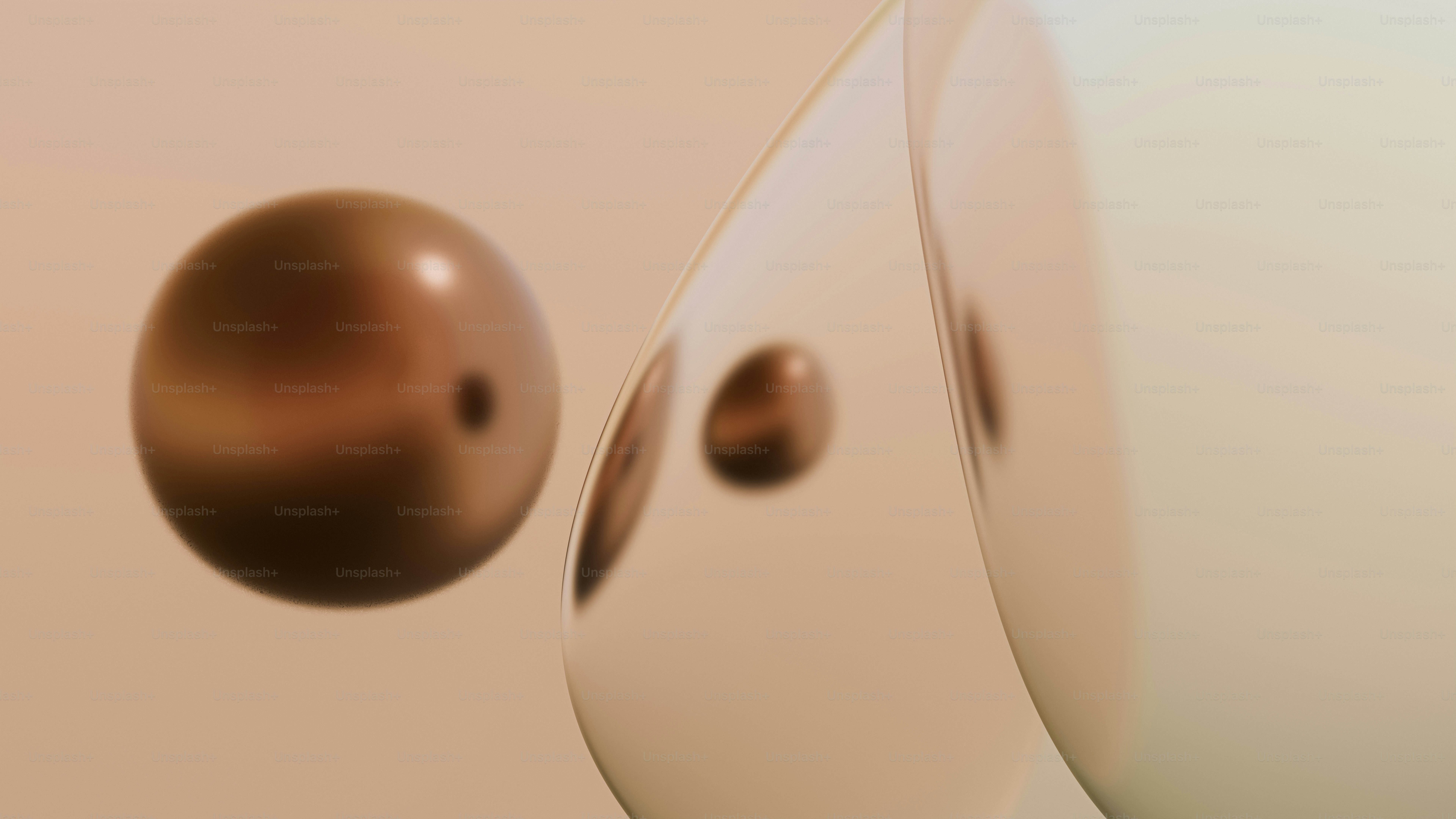 A computer generated image of a sphere and a ball photo – Light mode ...