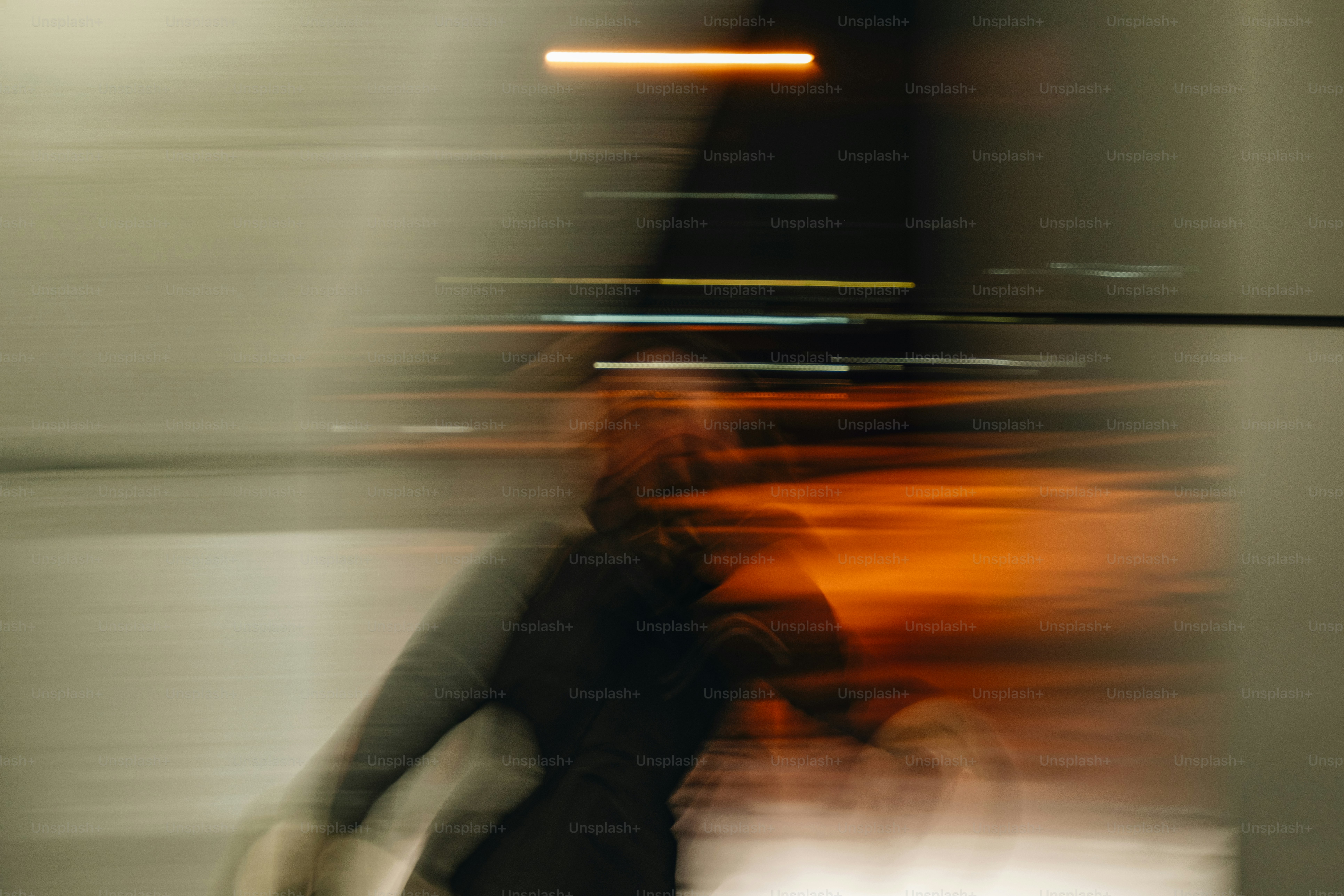 A blurry photo of a person riding a bike photo – Woman Image on Unsplash