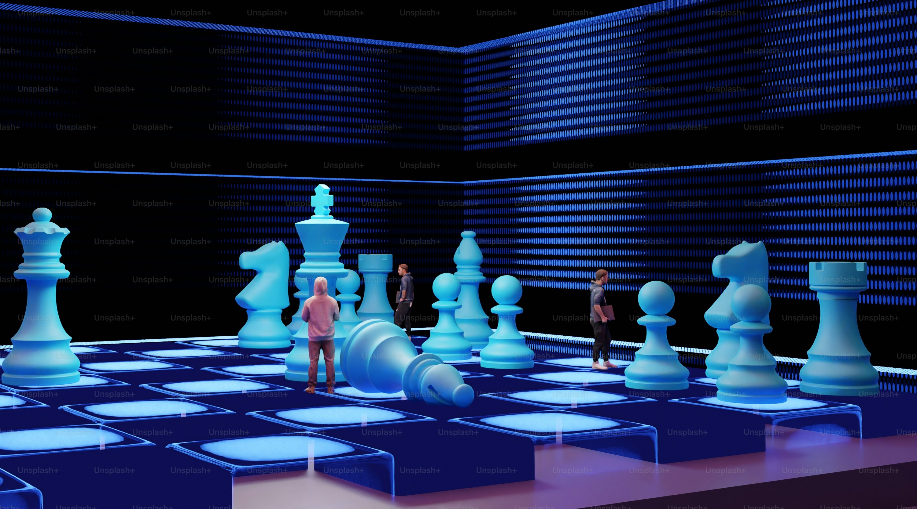 A computer generated image of a chess game photo – Chess Image on Unsplash